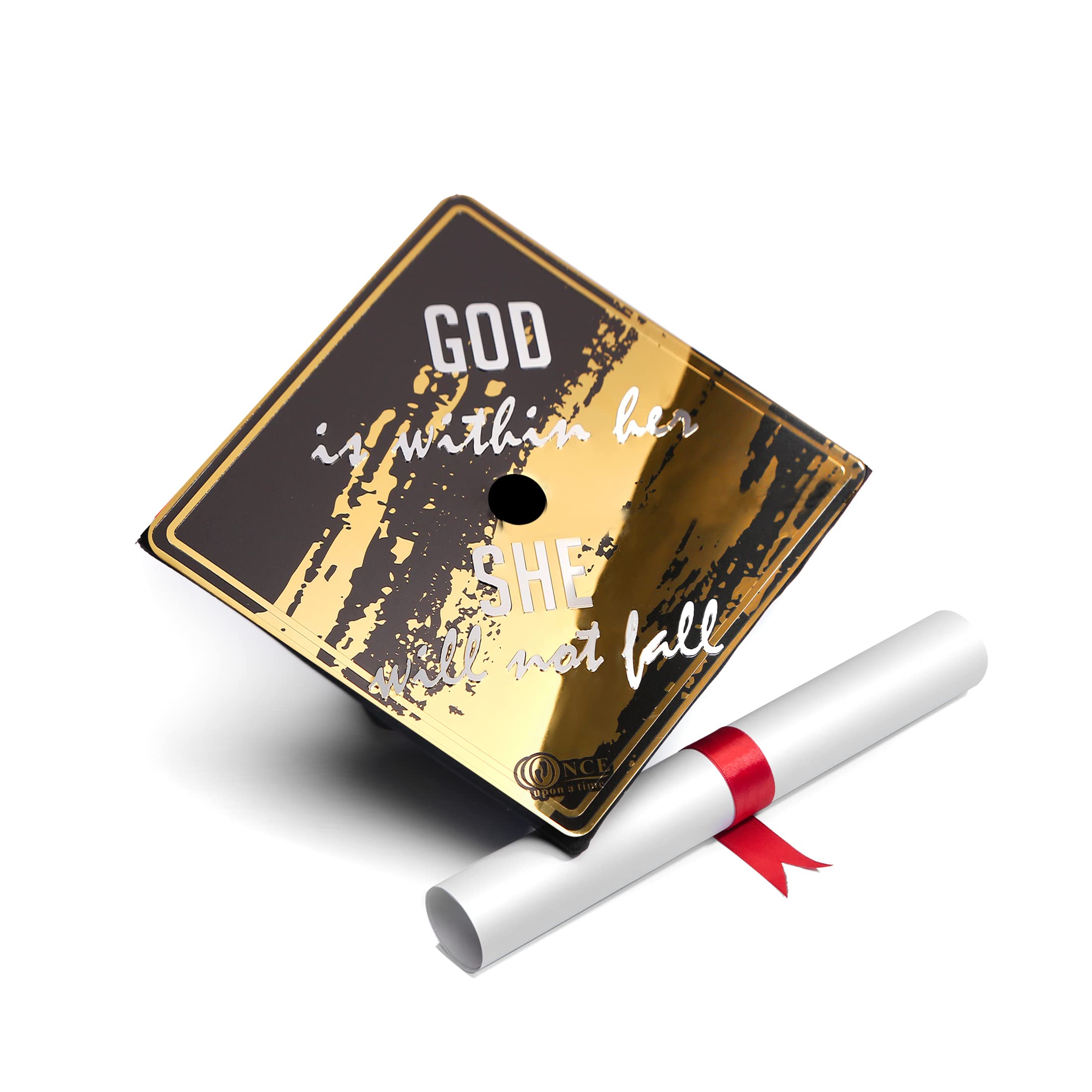 GRADWYSE Graduation Cap Topper, Grad Cap Decorations, Class of 2024 ...