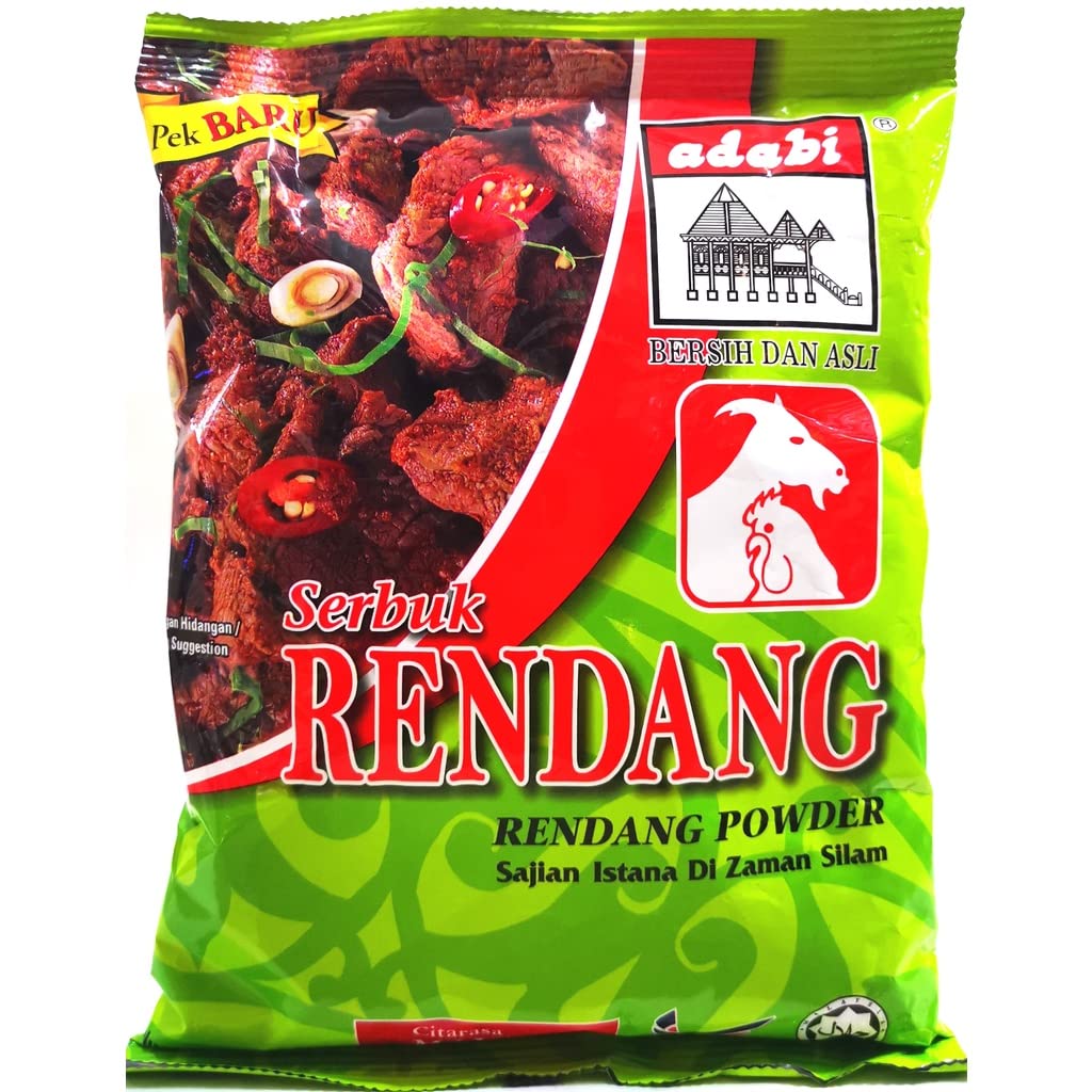 Amazon.com : Adabi Rendang Curry Powder 250G - Used to create truly ...