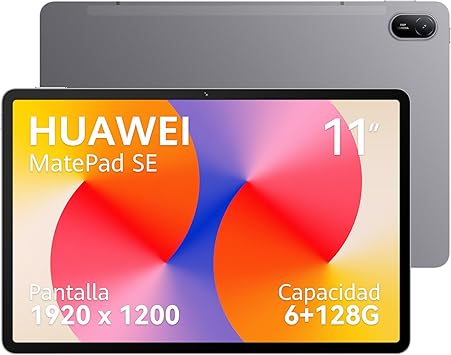 HUAWEI MatePad SE 11 Tablet 6+128GB, Pantalla FullView de 11 ...