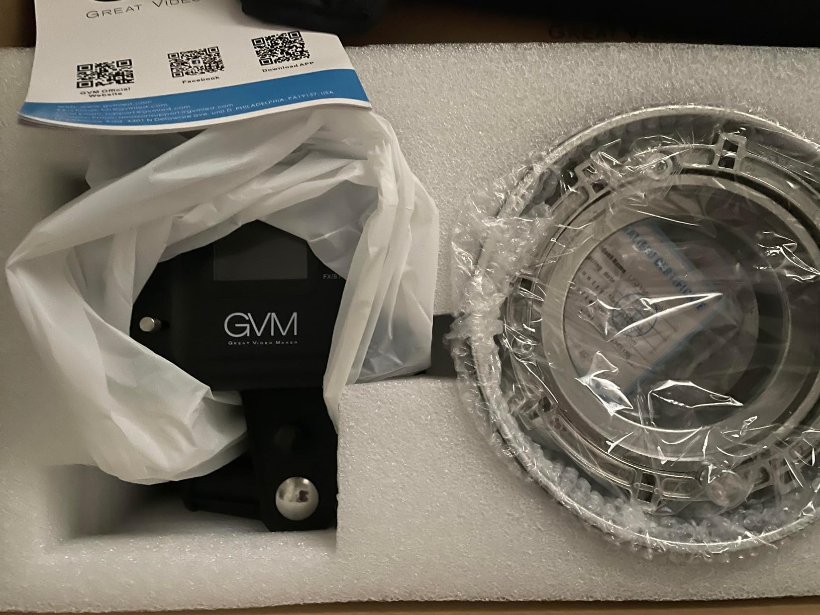 Amazon.com : GVM SD80D 80W LED Video Light Kit with Softbox, Bowens ...