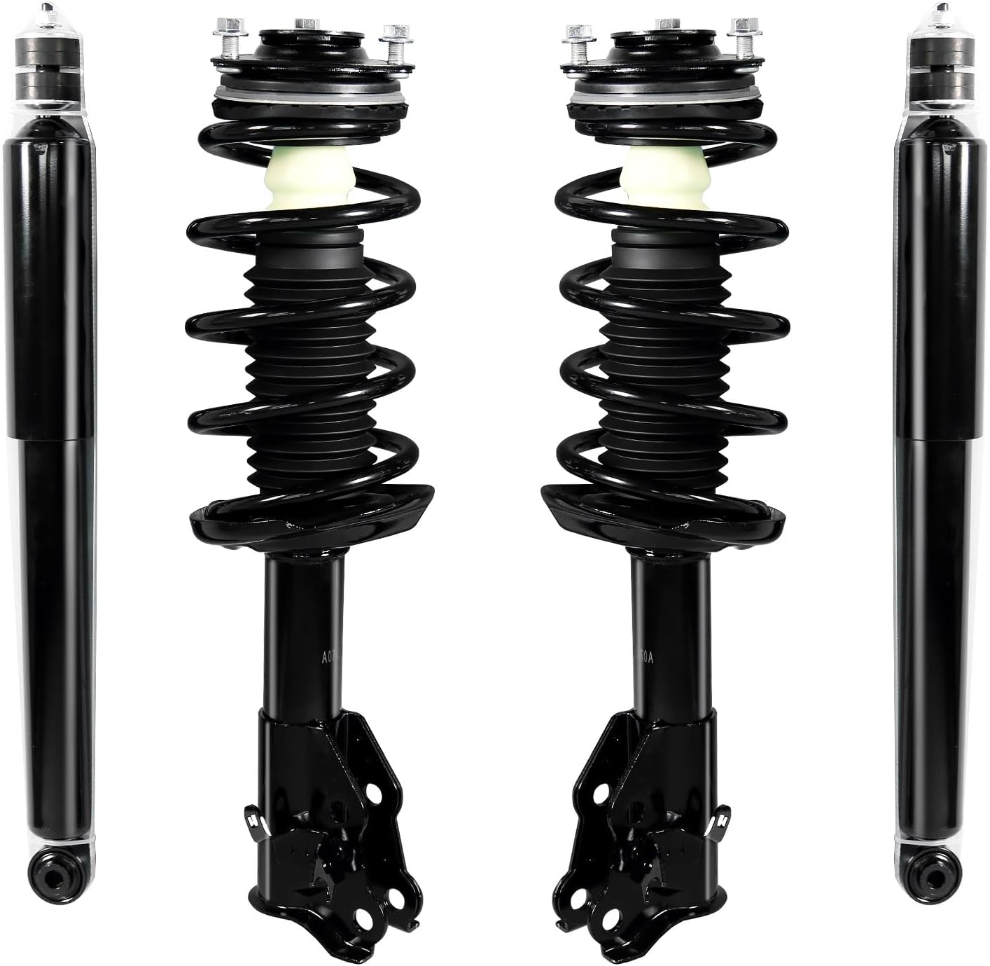 Amazon.com: Peforway 4PCS Front & Rear Struts Complete Shock Absorbers ...