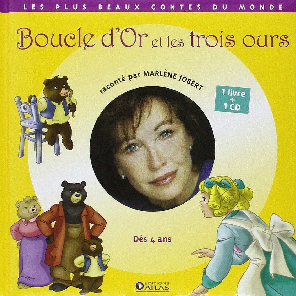 Amazon.fr - Boucle d'Or et les trois ours - Jobert, Marlène - Livres