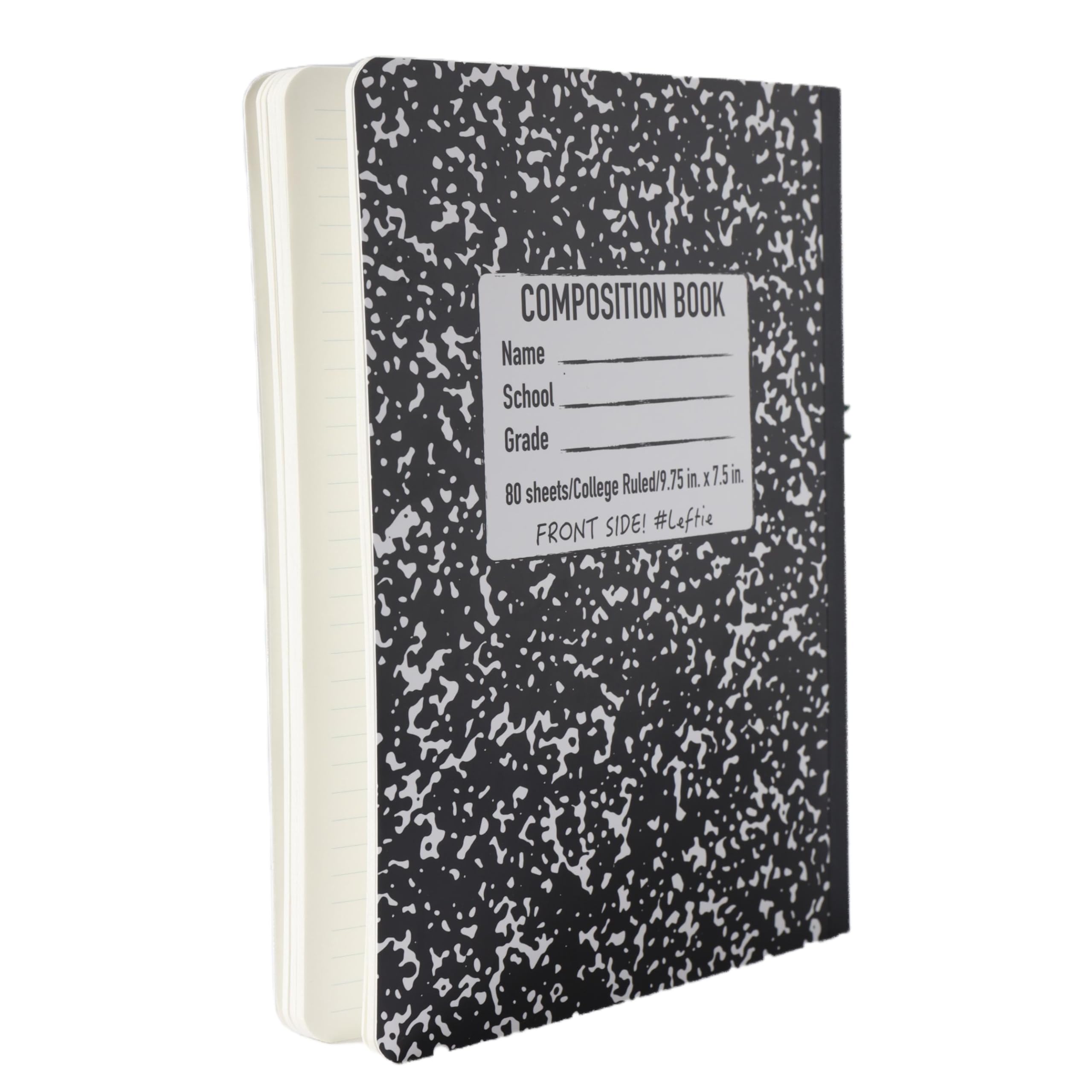 Amazon.com : Urby Left Handed Composition Notebook, 9.75'' X 7.5'', The ...