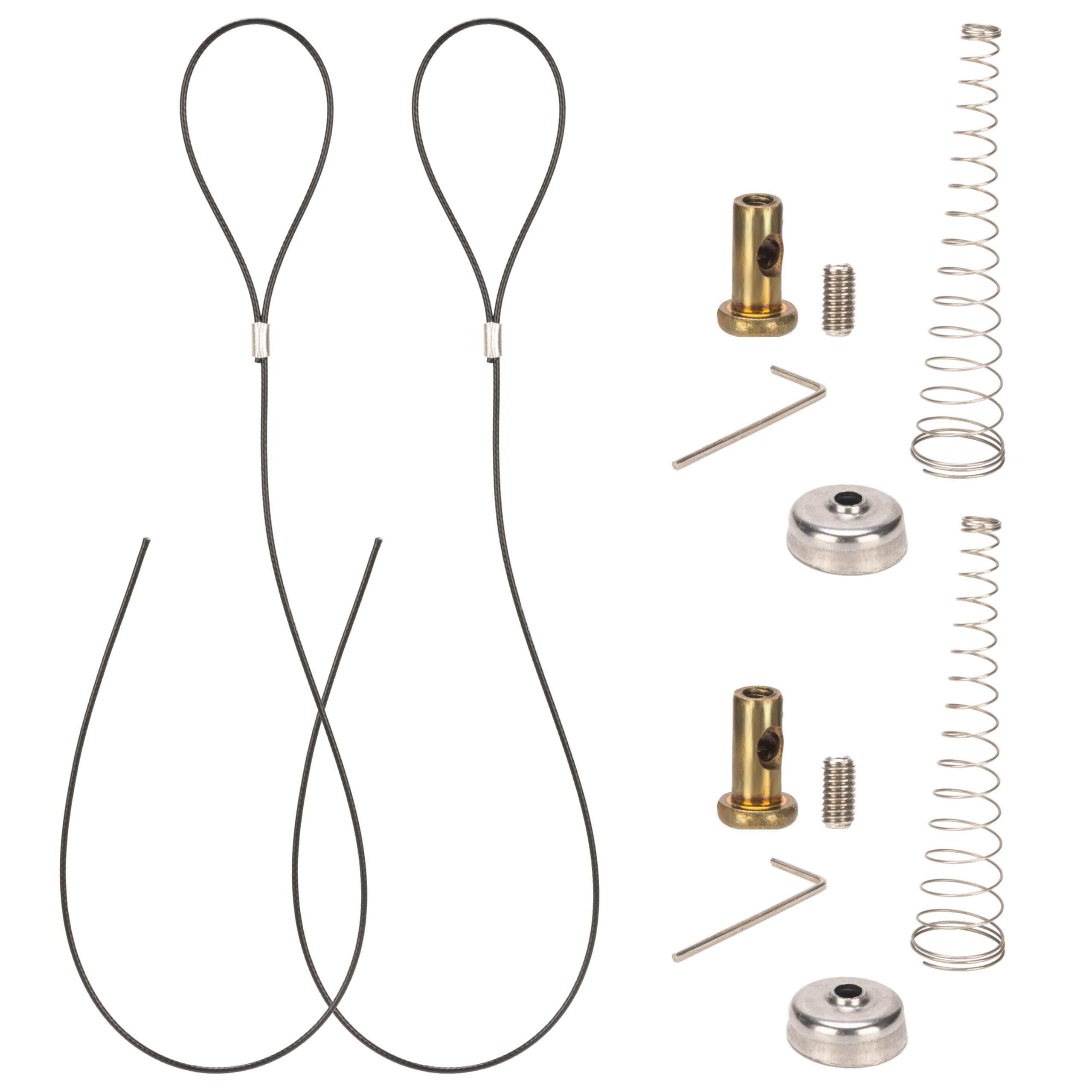 Amazon.com: Gate Latch Cable Pull, Spring-Loaded Latch Kit for Wooden ...