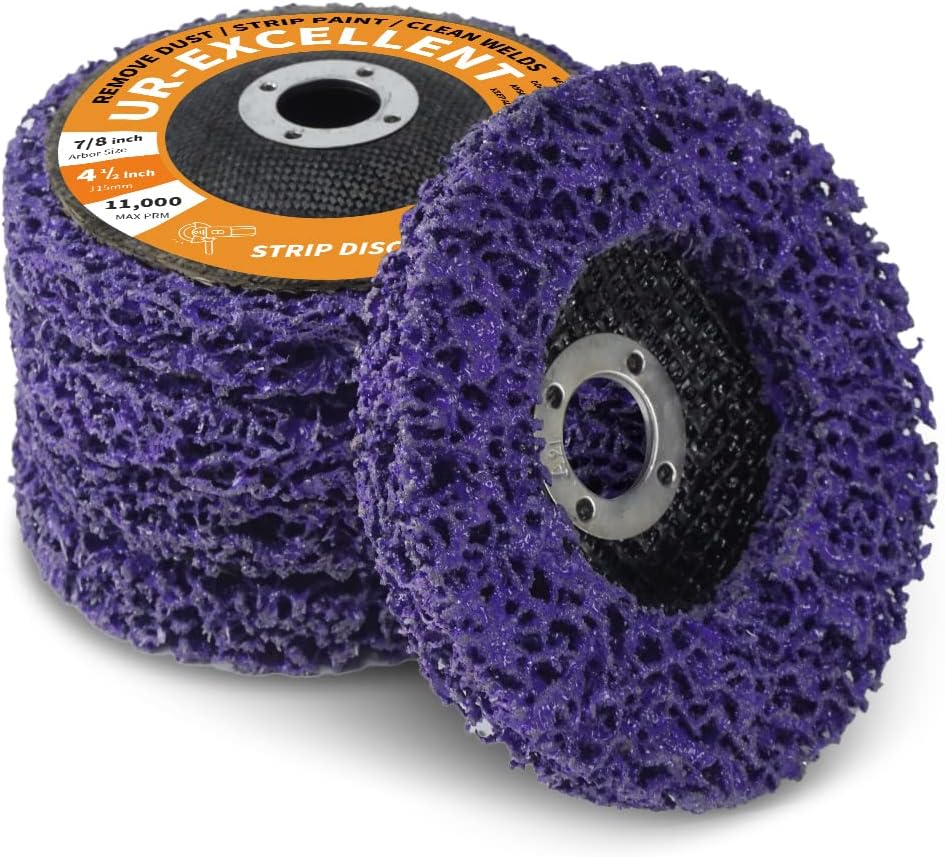 Gator 4-1/2" x 7/8" Type 27 Stripping Wheel, Silicone Carbide, Extra ...
