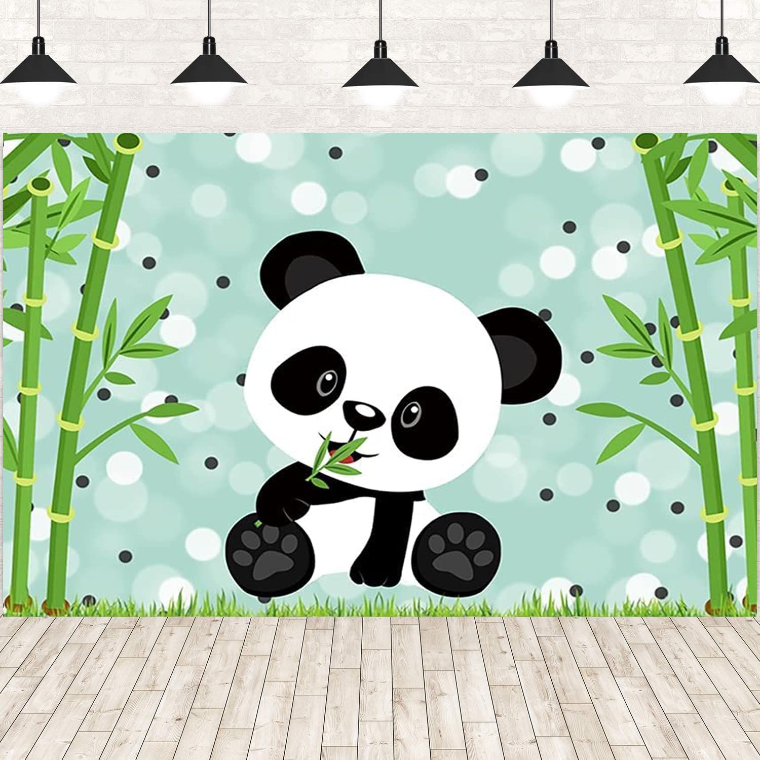 Cartoon Pandas Wallpaper
