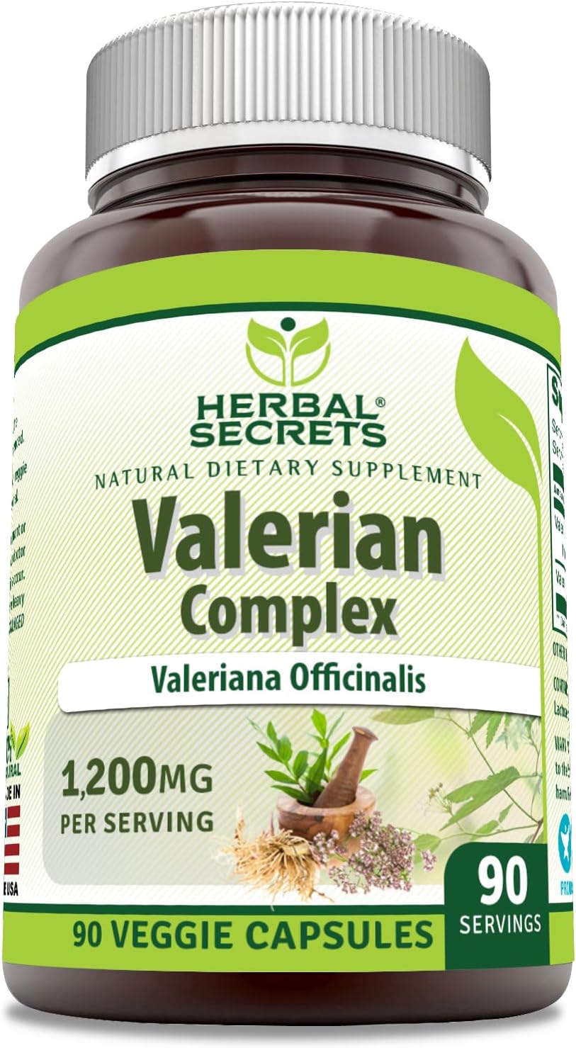 Amazon.com: Terravita Valerian and Hops Combination - 450 mg (100 ...