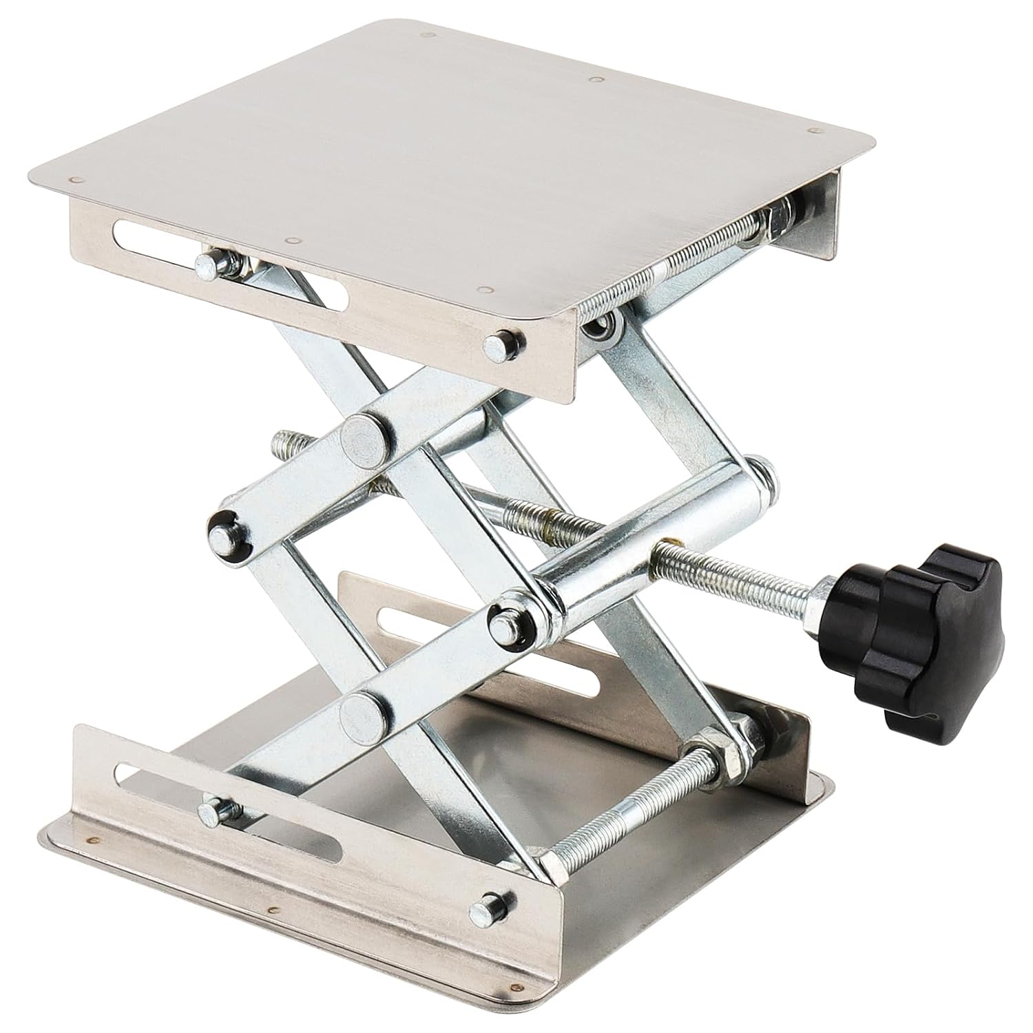 LEXININ 100 x 100mm Small Laboratory Lifting Platform, Stainless Steels ...