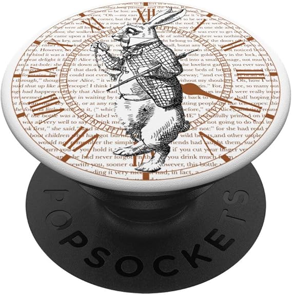 Amazon.com: White Rabbit Vintage Clock Steampunk : Cell Phones ...