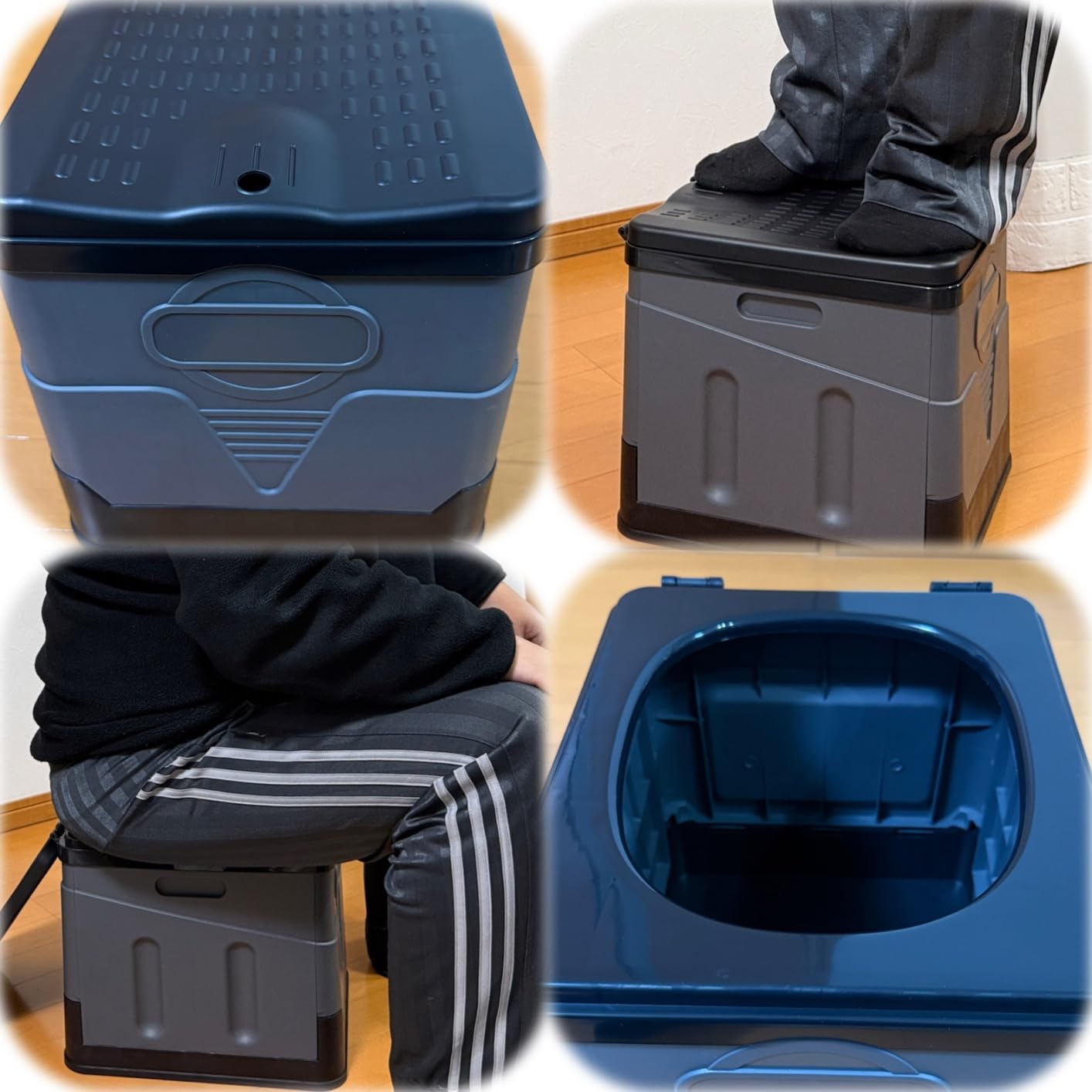 Amazon.co.jp: PONLEE Simple Toilet, Disaster Preparedness Recommended ...