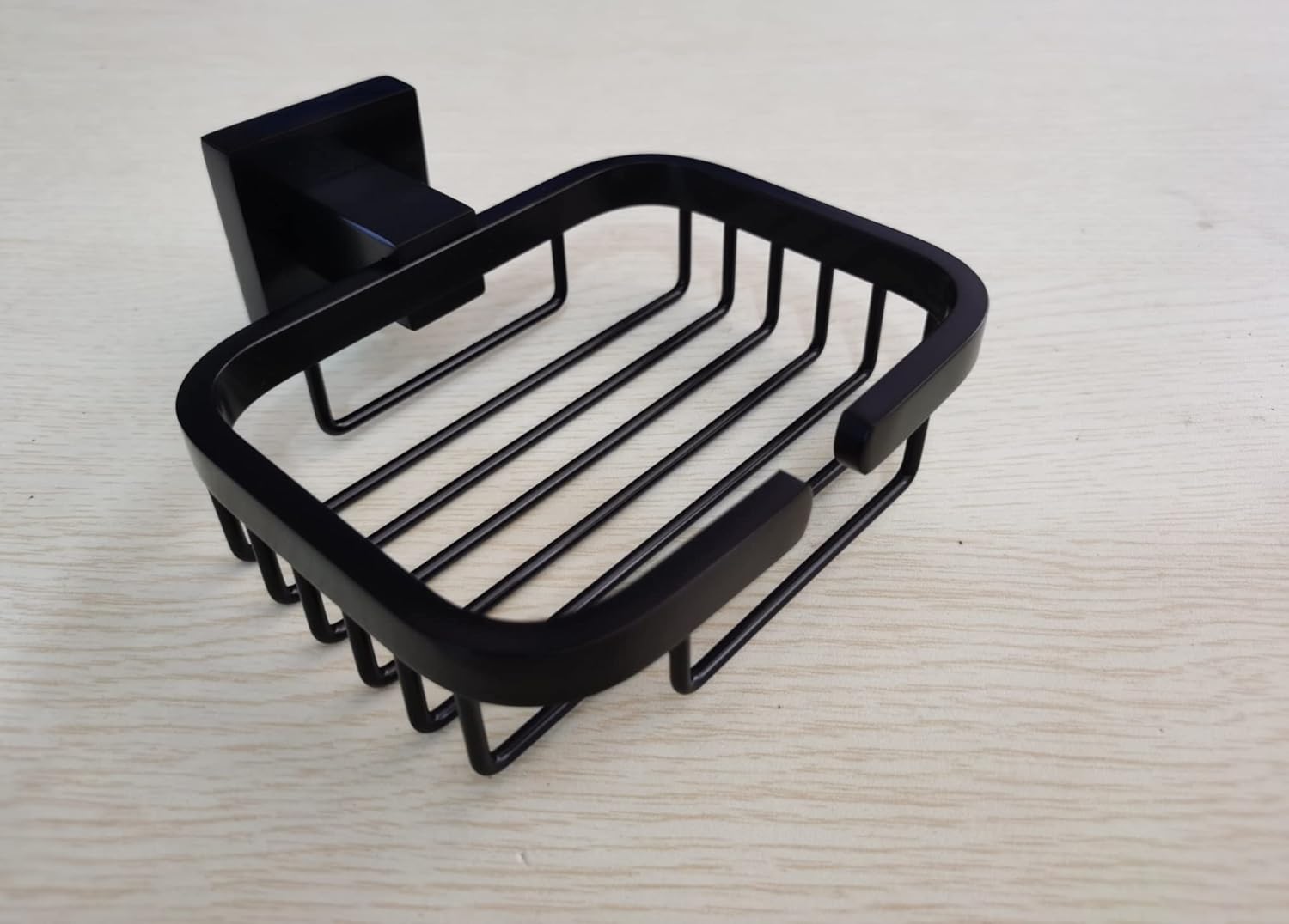 Amazon.com: SEIDO Matte Black Soap Dish, SUS 304 Stainless Steel Soap ...