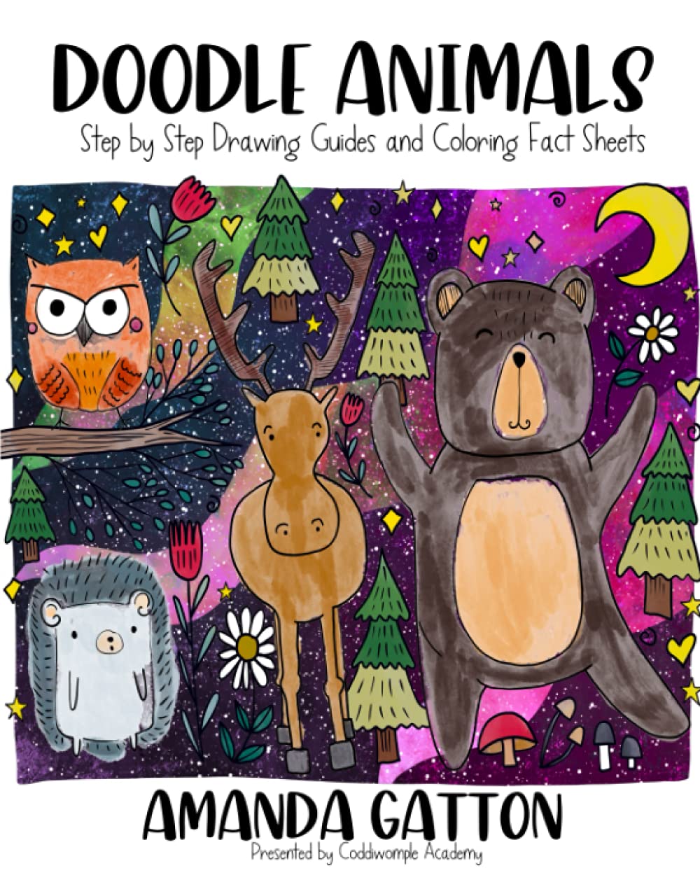 Buy Doodle Animals: Step by Step Drawing Guides and Coloring Fact ...