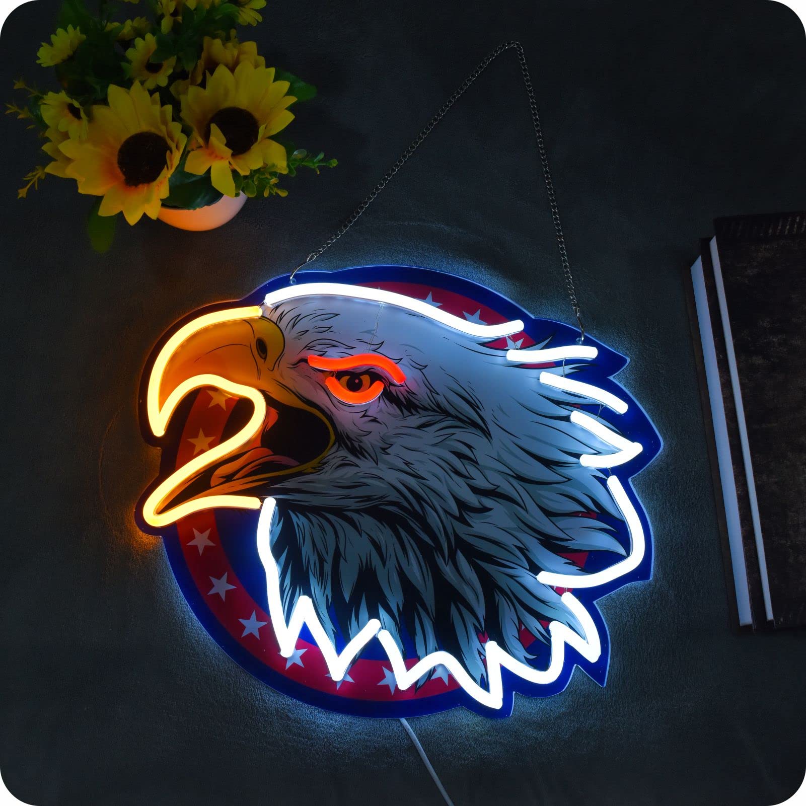 Eagle Bird Neon Digital