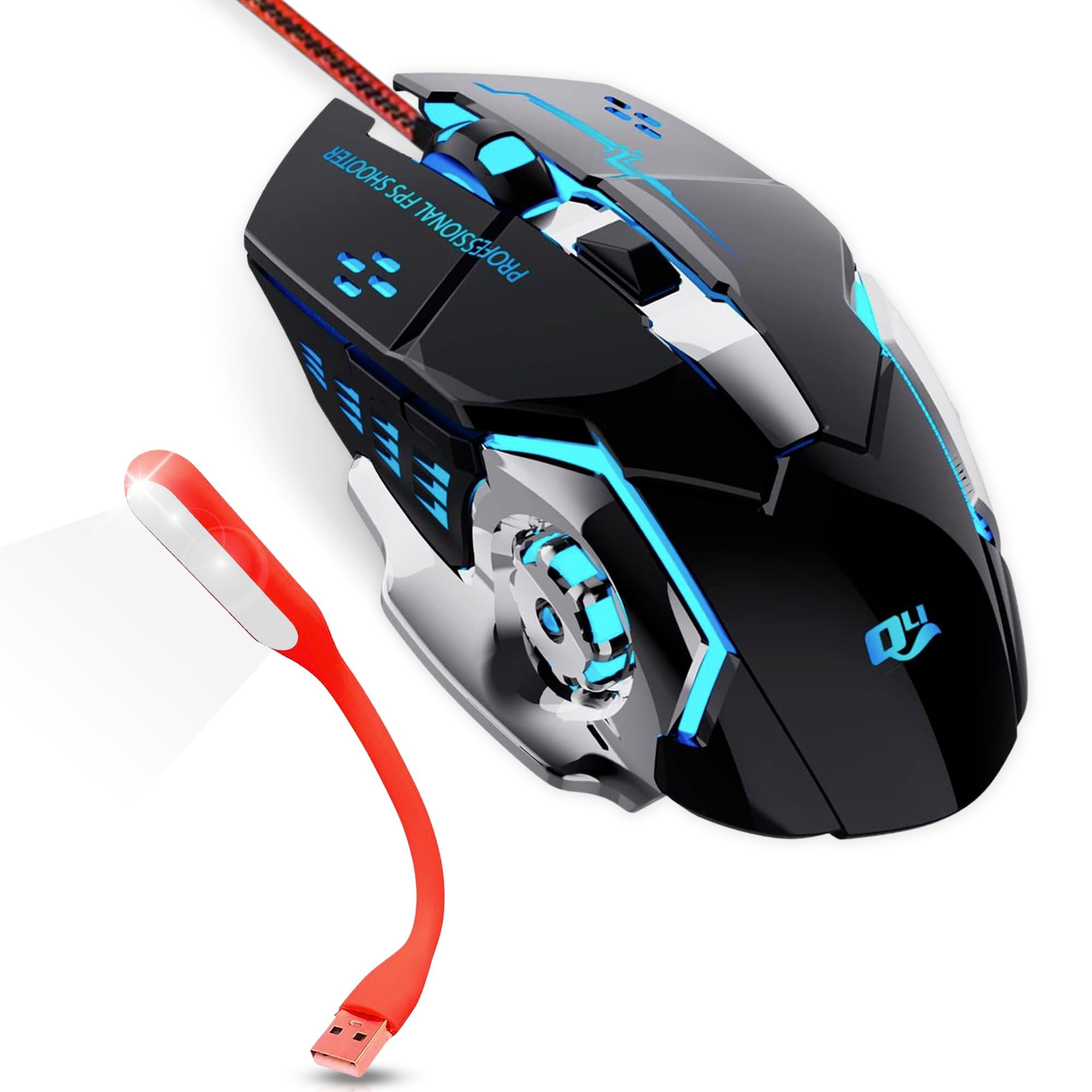 Mouse Gaming-Mouse with Wire-Mouse Pc-Cable Usb-Pc Gaming Mac-Mouse for ...