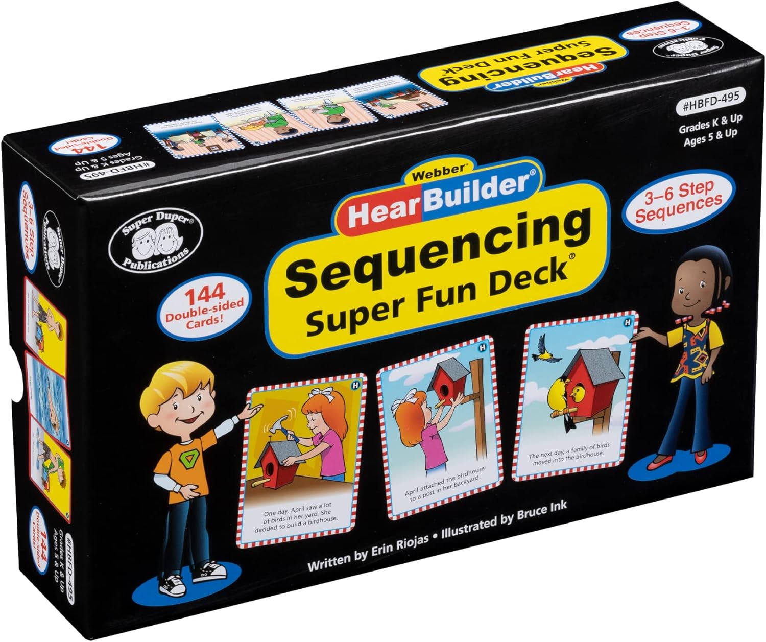 Amazon.com: Super Duper Publications | HearBuilder Sequencing Flash ...