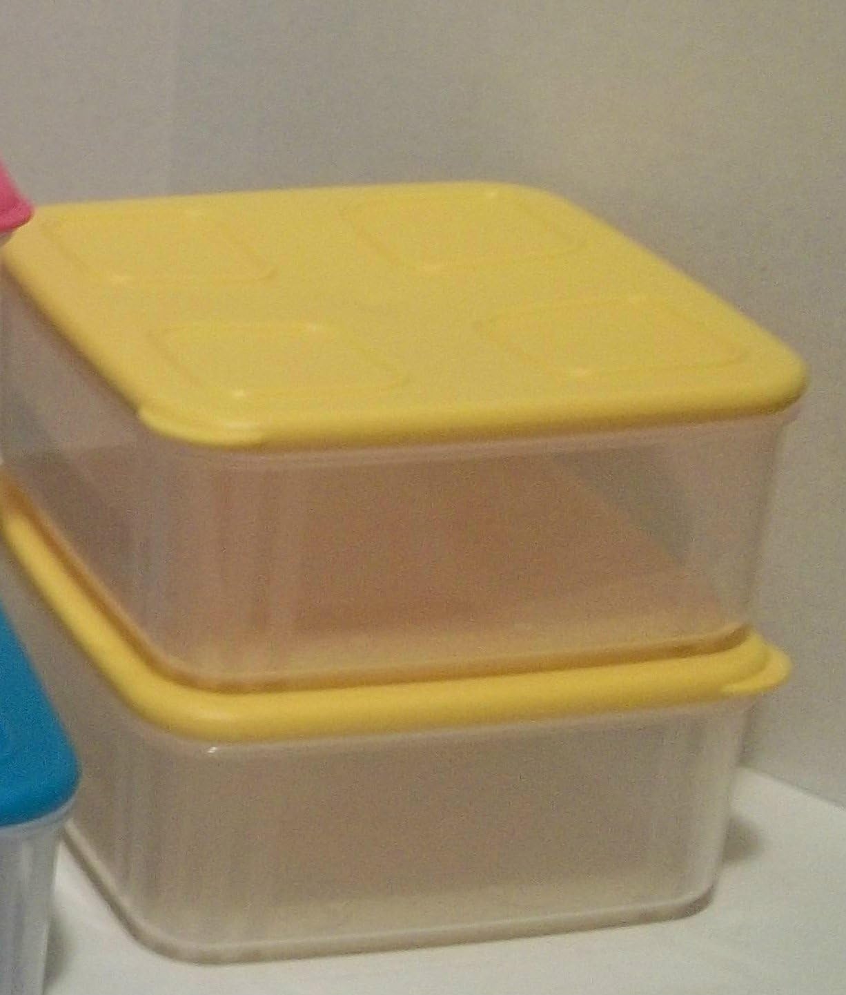 Amazon.com: NEW TUPPERWARE 2 PC SET FRIDGE CLEAR MATES 4 CUP CONTAINERS ...