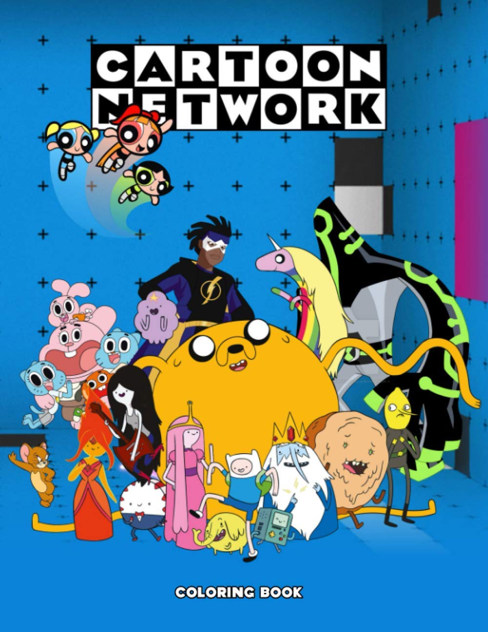 Buy Cartoon Network Coloring Book: Retro Coloring Books For Kids With ...