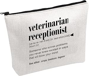 Amazon.com: FOTAP Vet Receptionist Gift Veterinarian Receptionist ...