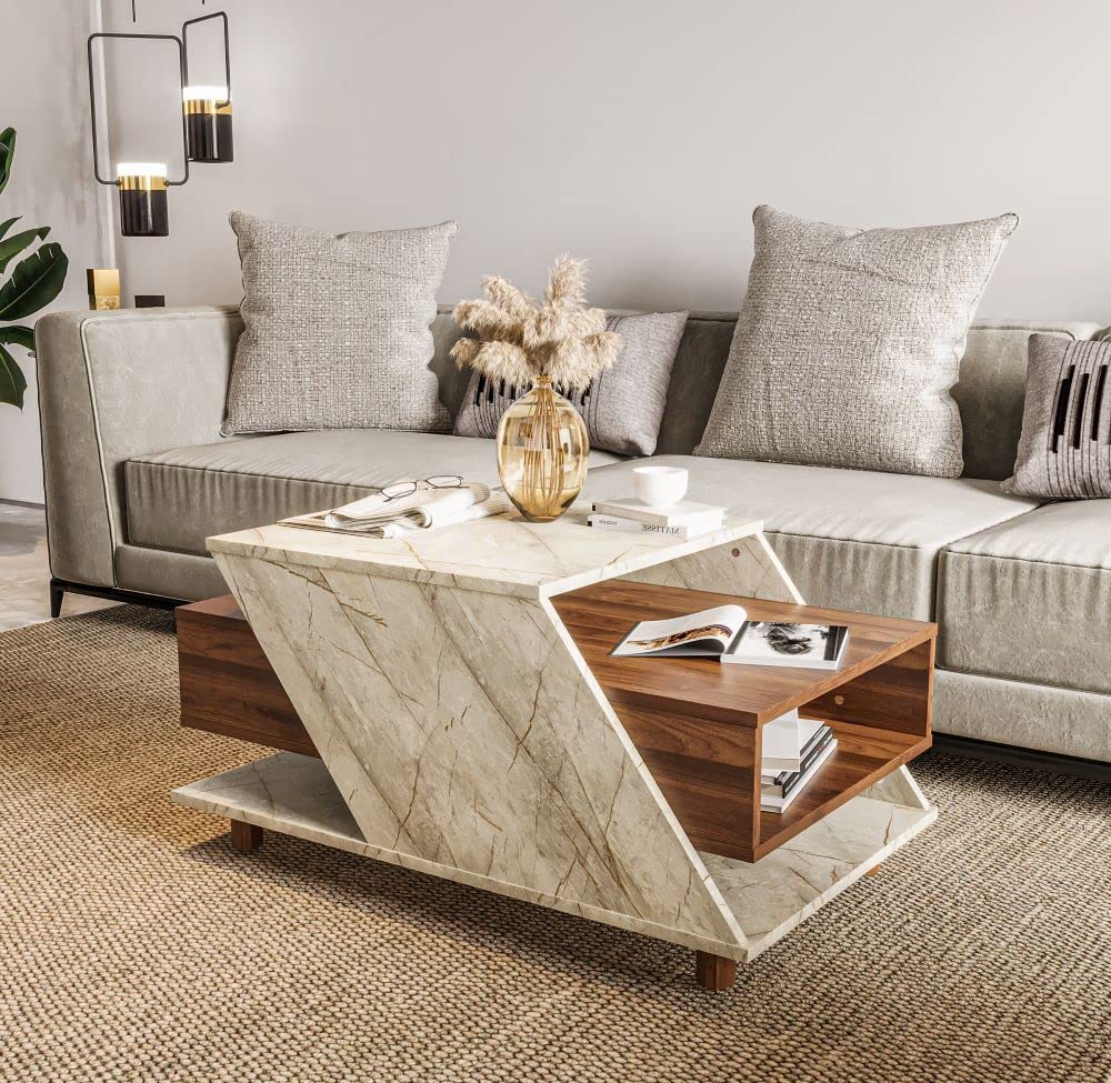 Wakefit Coffee Table | 1 Year Warranty | Center Table, Tea Table ...
