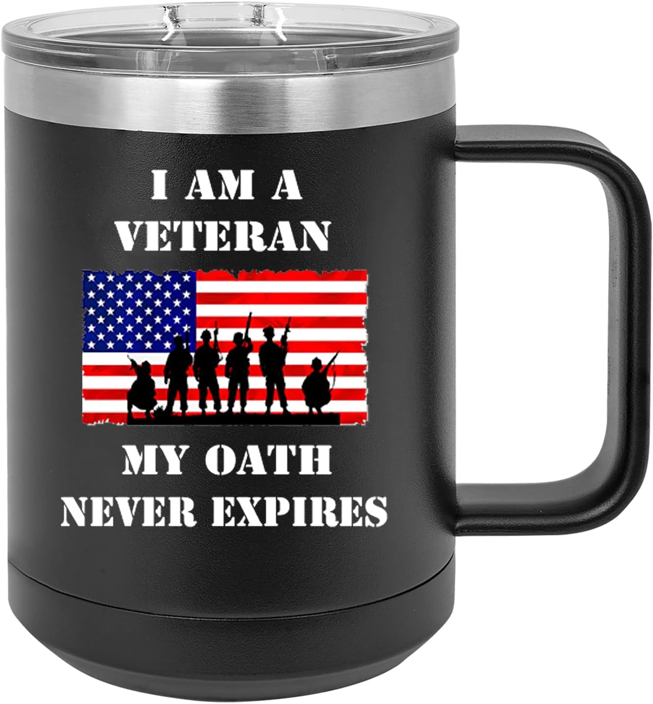 Amazon.com | Rogue River Tactical USA Tattered American Flag Veteran ...