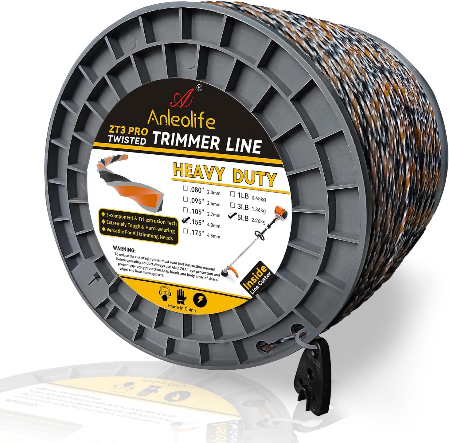 Amazon.com : A ANLEOLIFE 5-Pound ZT3 Pro Heavy Duty Diamond .155-Inch ...
