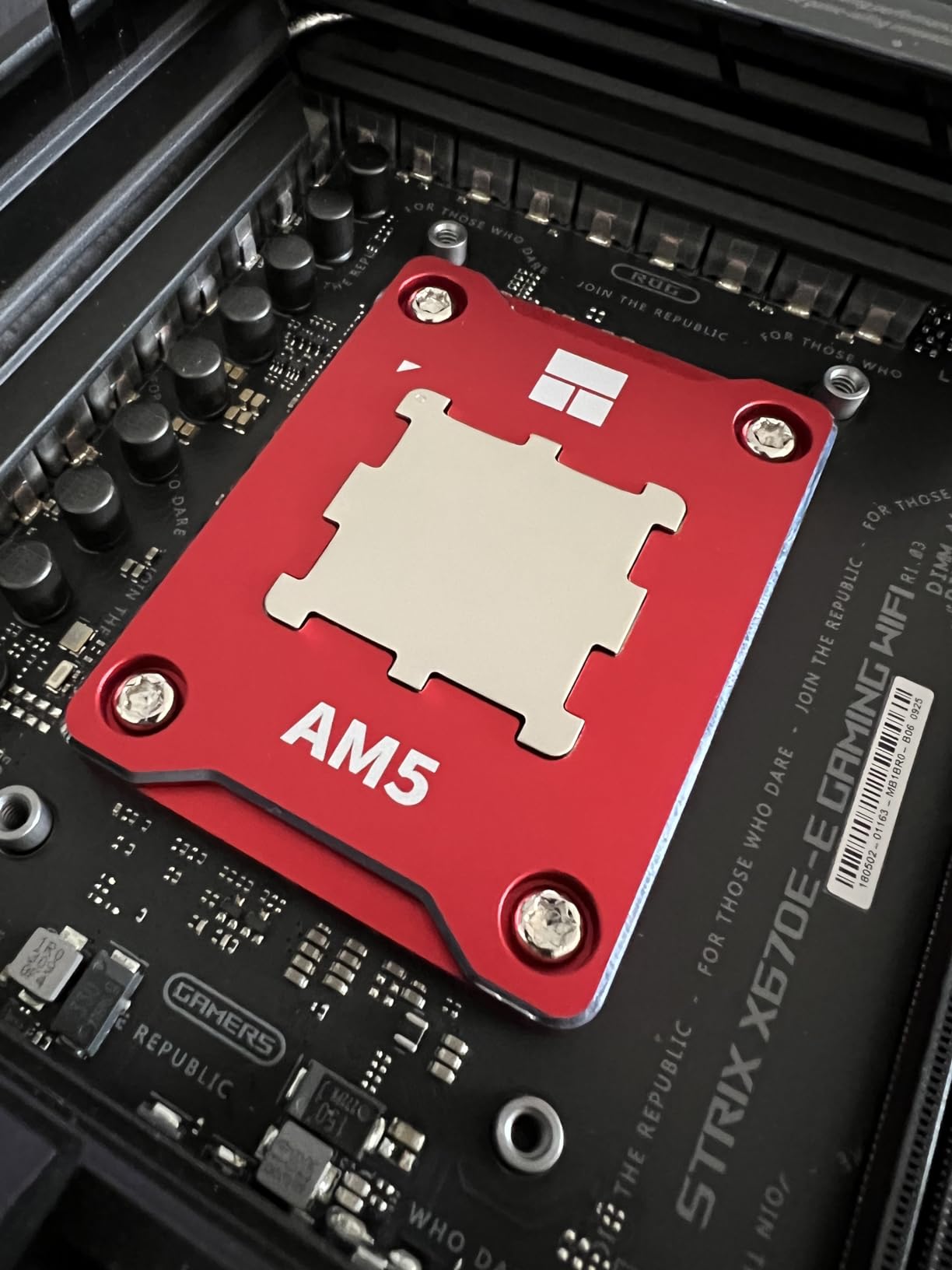 Thermalright ASF-Black AM5 CPU Holder, Corrective Anti-Bending Fixing ...