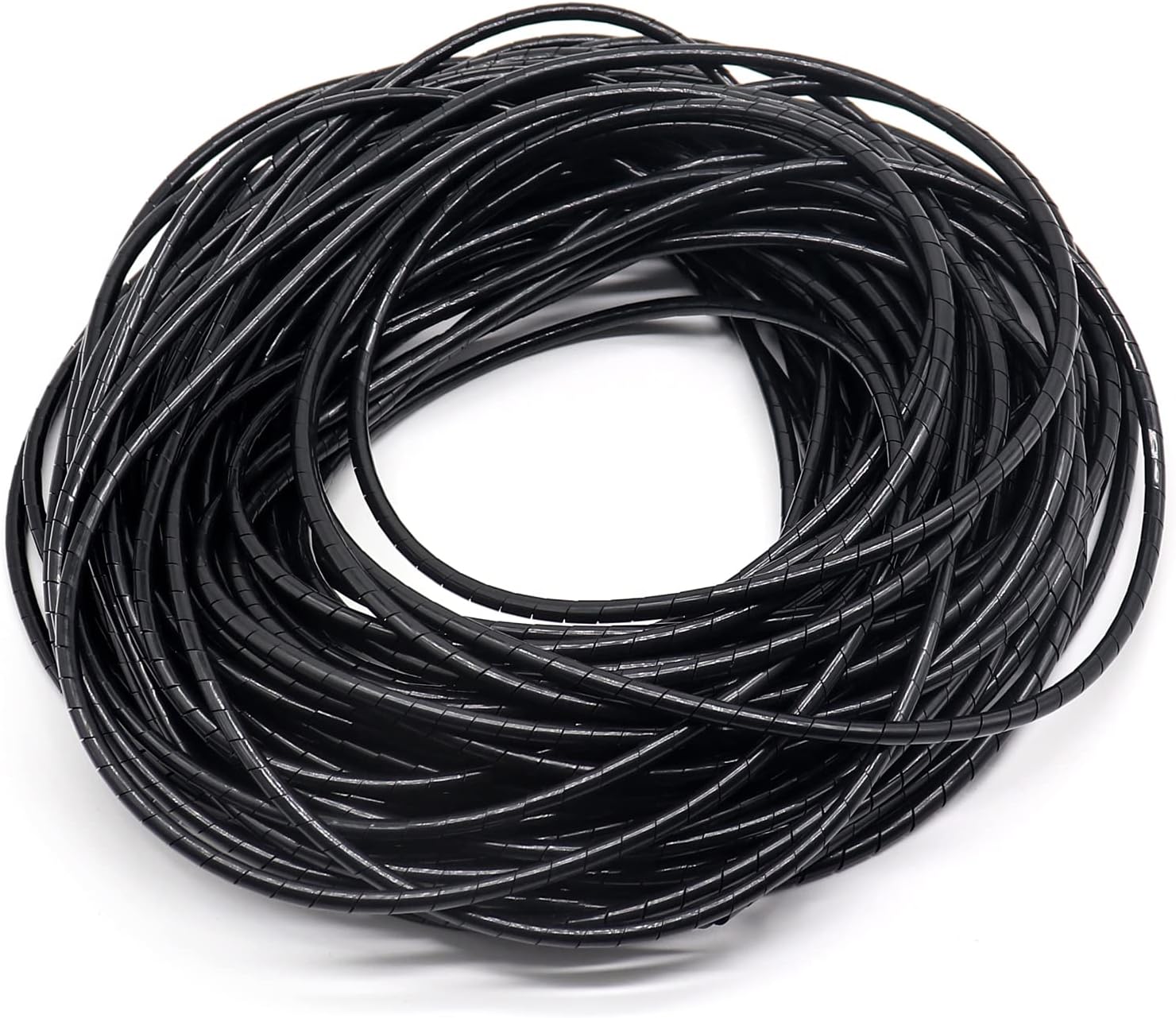 Spiral Cable Wrap WorthPlanet 4mm Polyethylene Spiral Wire Wrap Cord ...