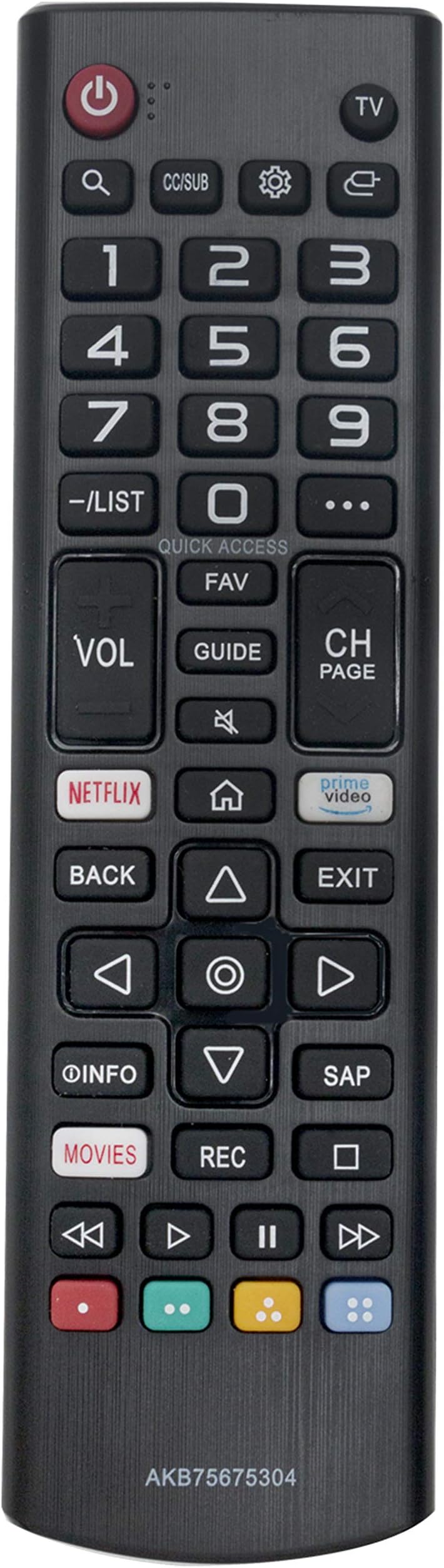 AKB75675304 Replaced Remote fit for LG TV 65UM6900PUA 55UM6910PUC ...