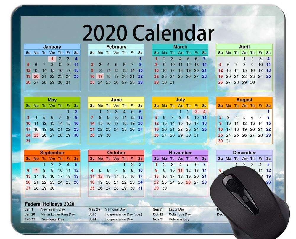 2020 Calendar With Holidays Ecommerce Holiday Calendar 2025: Sales