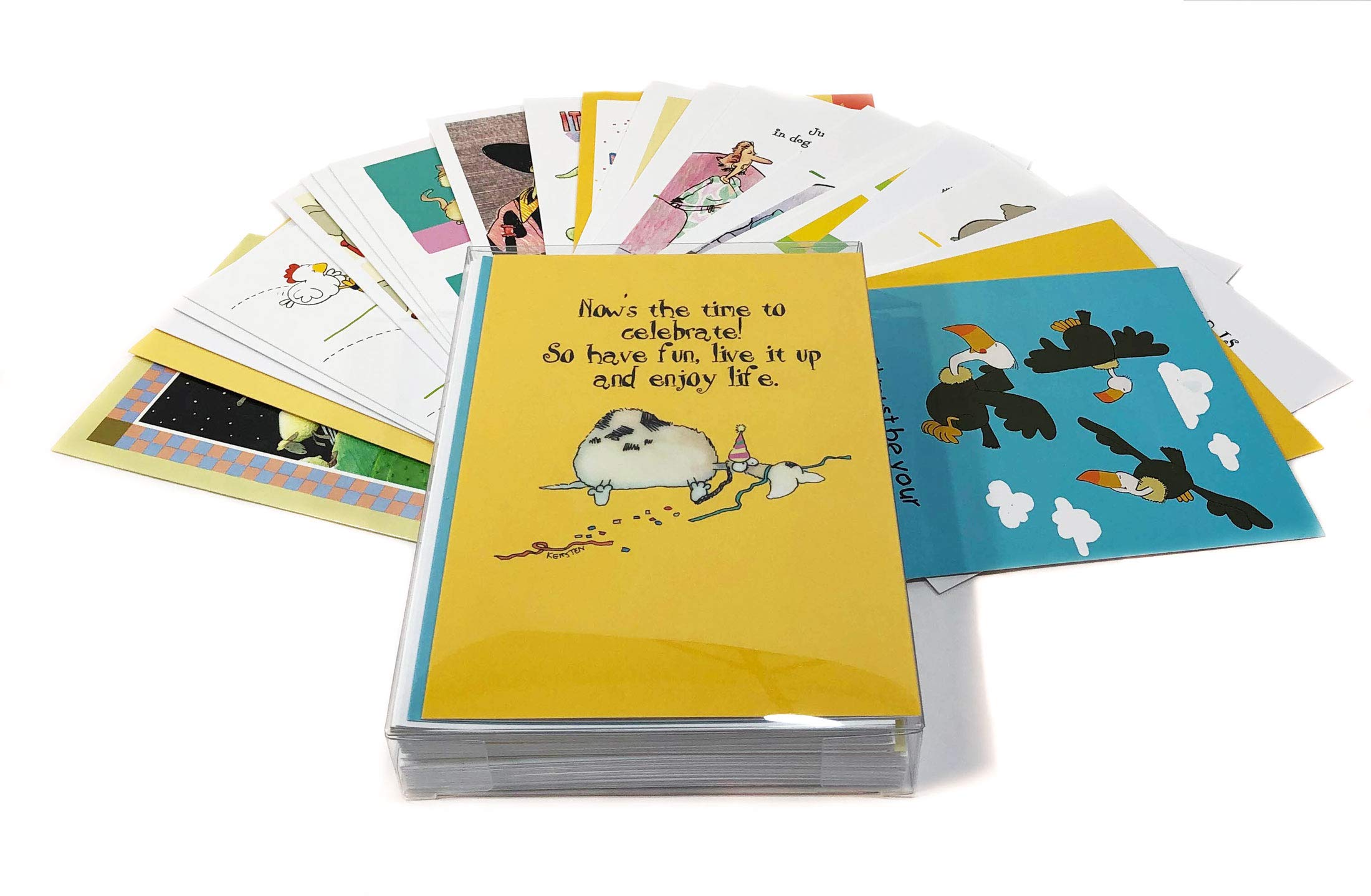 Buy Stonehouse Collection Funny Happy Birthday Cards Boxed Of