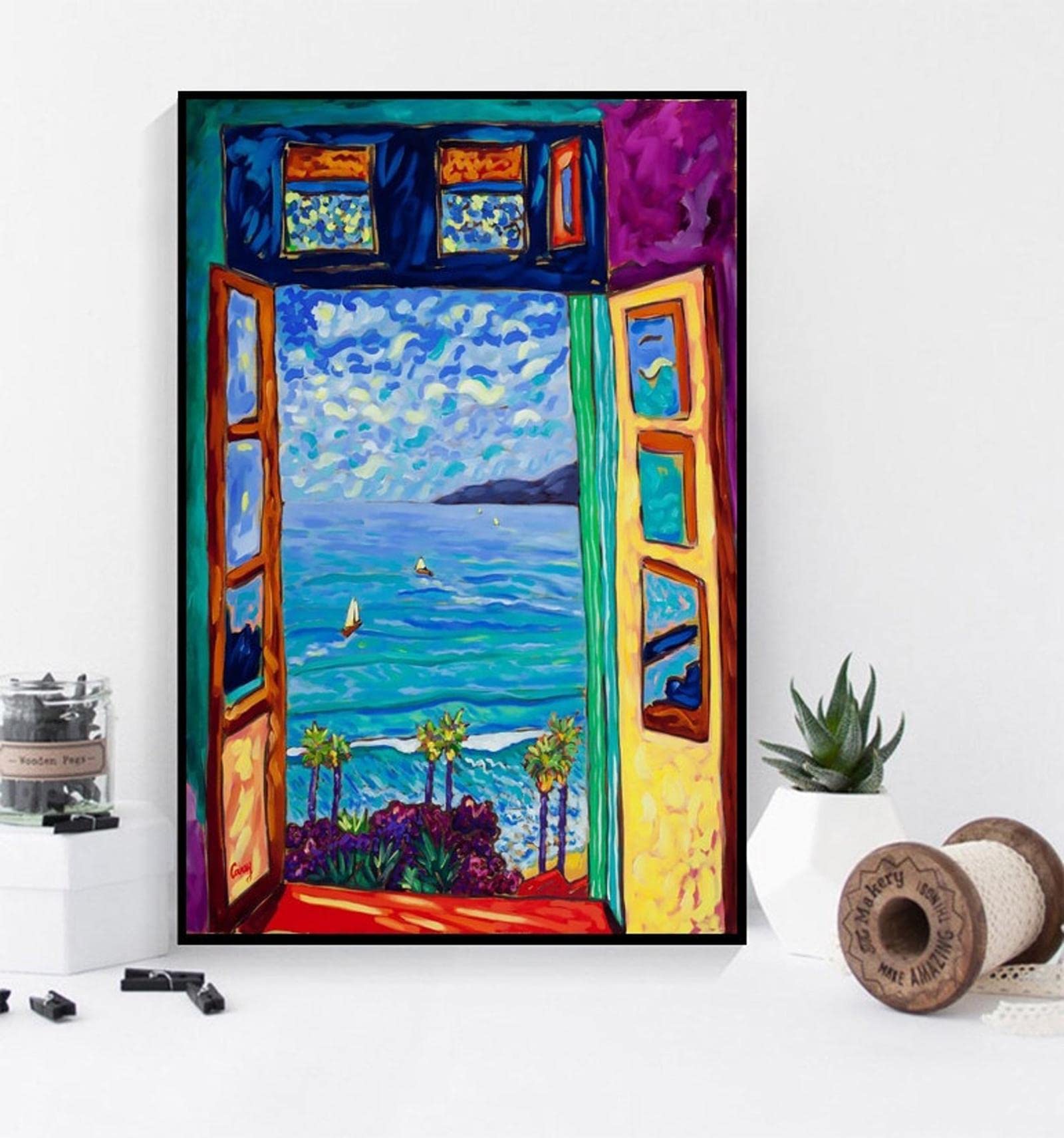 Het Open Raam Henri Matisse