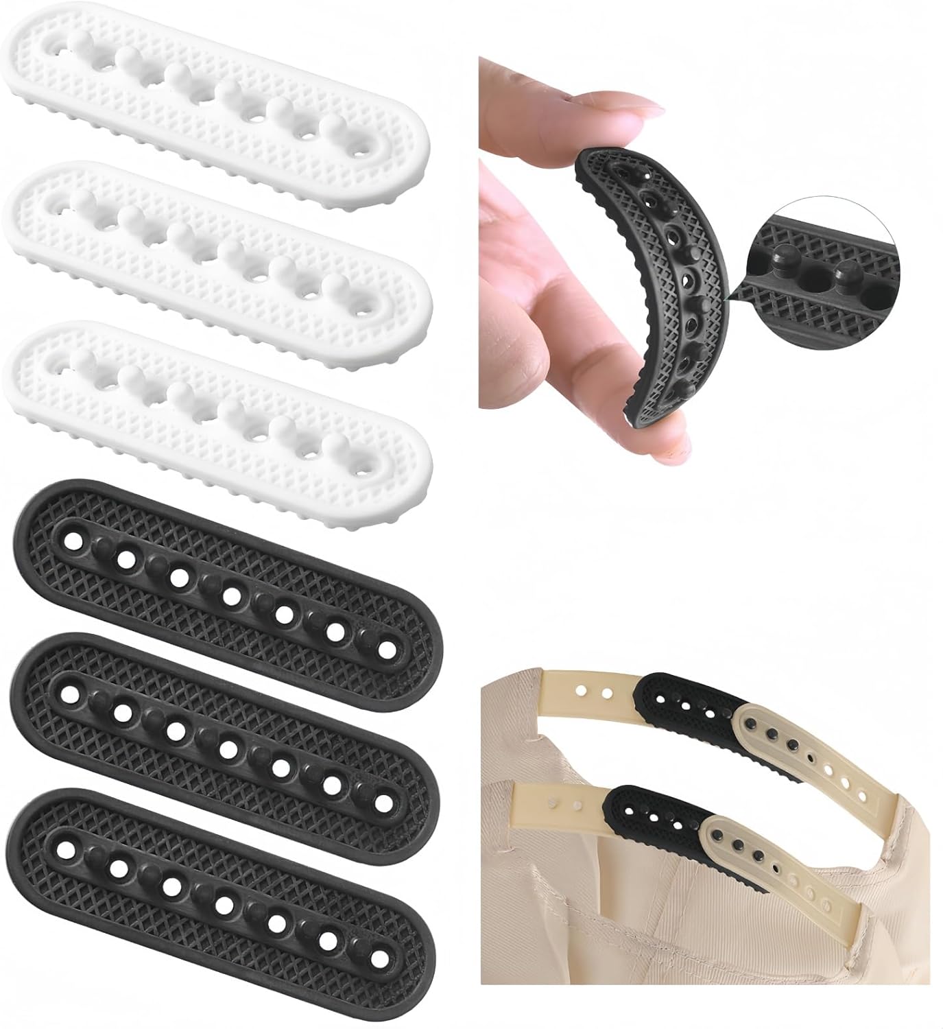 Amazon.com: 6pcs/Set Hat Adjuster Buckle, Baseball Cap Adjustable ...