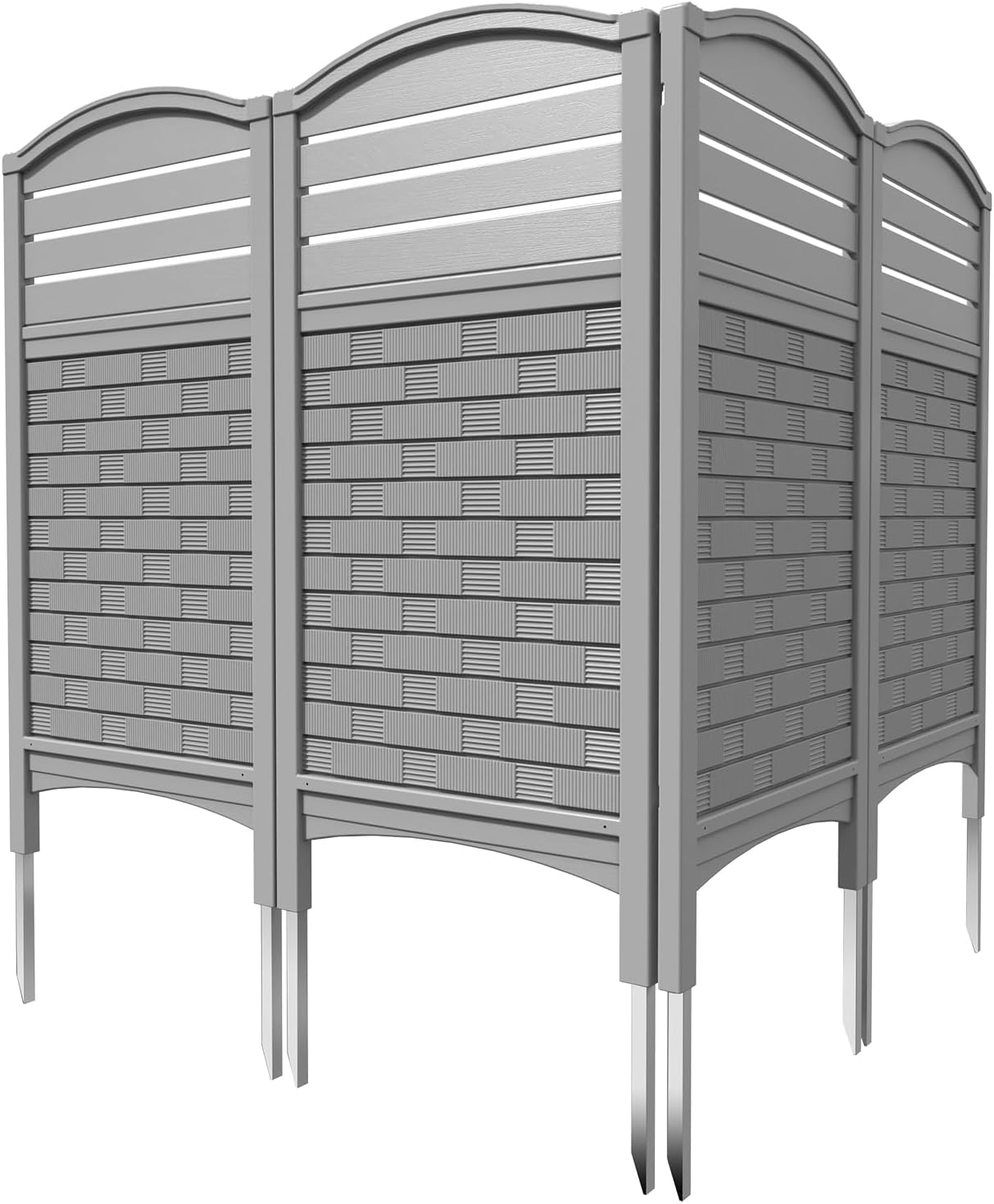 Amazon.com : Vilobos 48" W × 48" H Privacy Fence Panels - Outdoor Vinyl ...