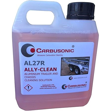 Carbusonic limited Aluminium cleaner ally bright aluminium trailer ...