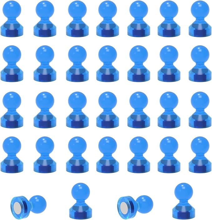 Amazon.com: MHDMAG Magnetic Push Pins Powerful Push Pin Magnets for ...