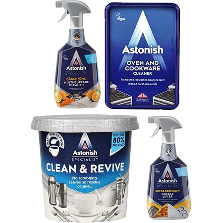 Amazon.com: Astonish Specialist Clean & Revive Foaming Powder For Tea ...