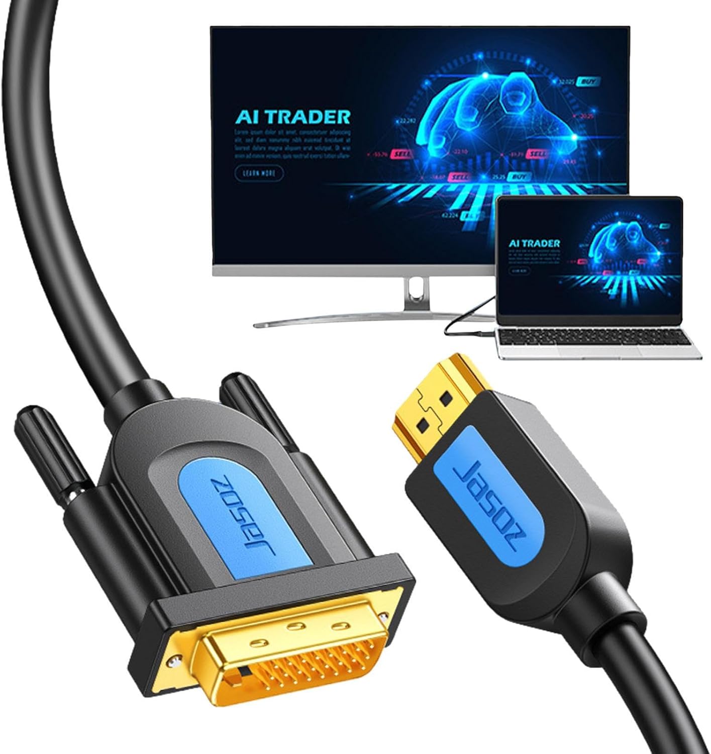 Amazon.com: SECOLI High Speed HD Adapter, HD to DVI Adapter,Display ...