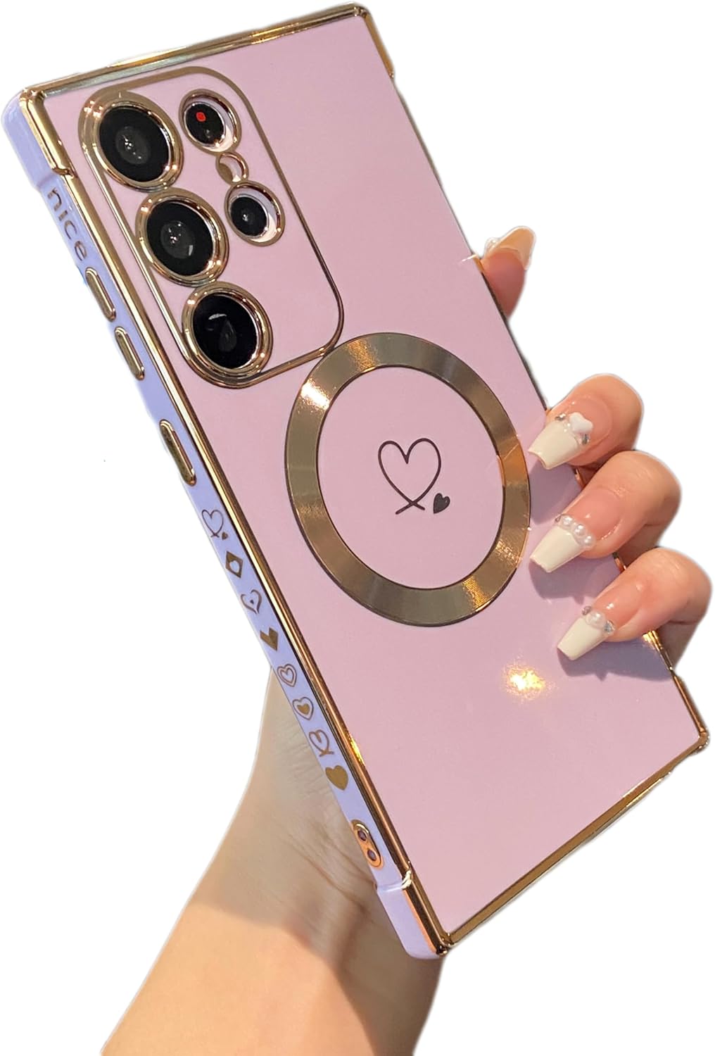 Amazon.com: ZTOFERA Magnetic Case for Samsung Galaxy S23 Ultra 5G [Compatible with MagSafe] Cute ...