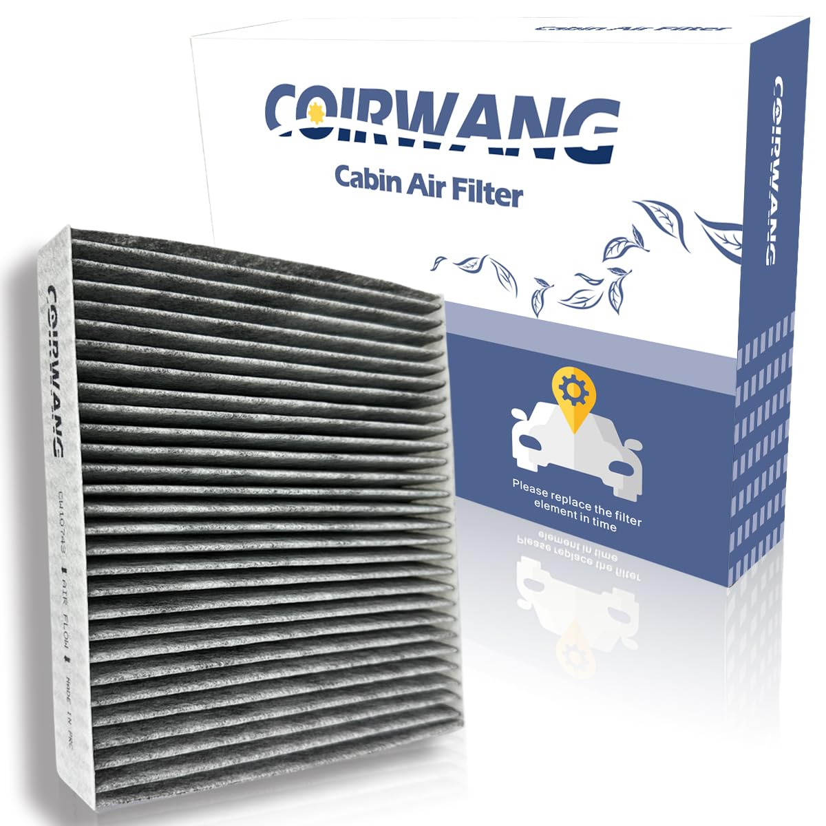 Amazon.com: COIRWANG CF10743 Cabin Air Filter w/Activated Carbon ...