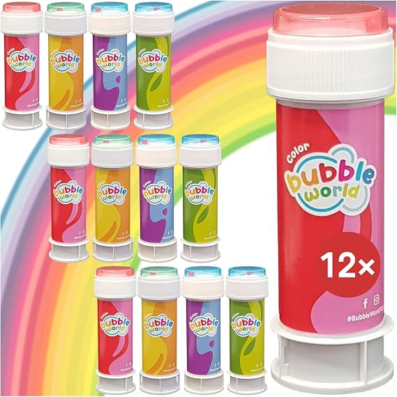 Conipa Set di bolle di sapone, barattolo da 60 ml, bolle di sapone con ...