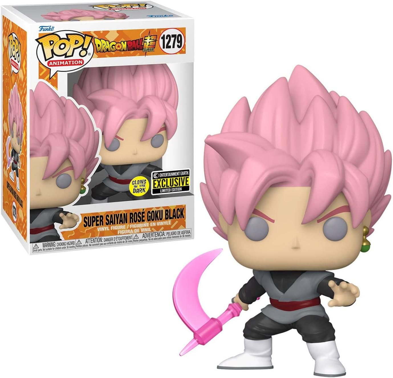 Funko Pop Dragon Ball Super Pop Figures Rose Goku Black #1279 Pop ...