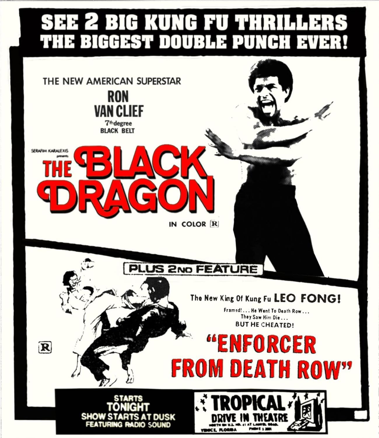 Amazon.com: The Black Dragon / Enforcer From Death Row : Ron Van Clief ...