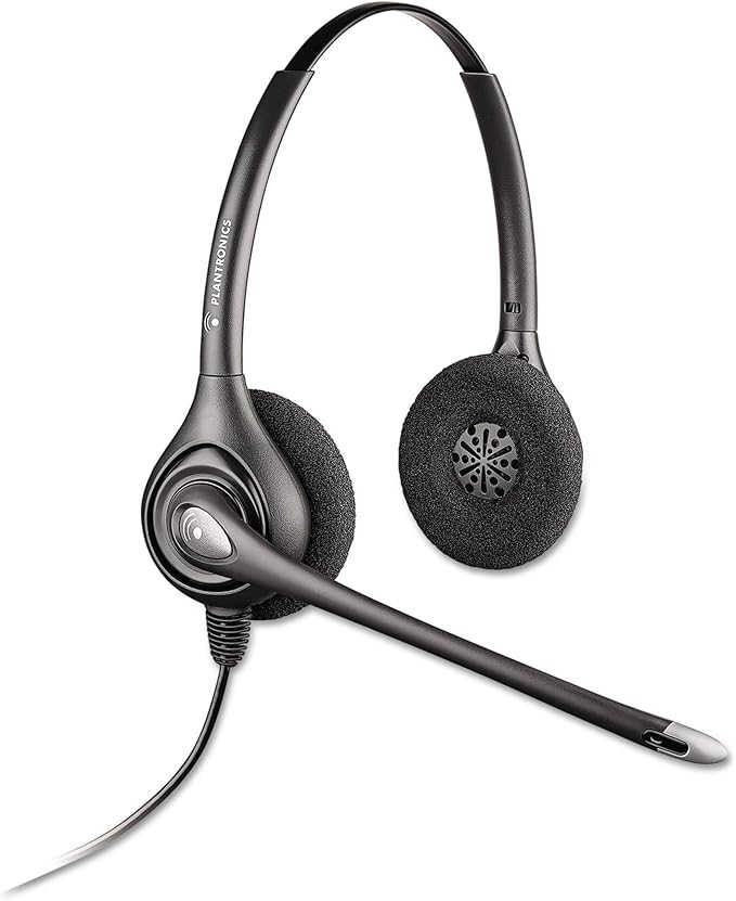 Plantronics SupraPlus HW261N Binaural Headset – Stereo : Amazon.co.uk ...