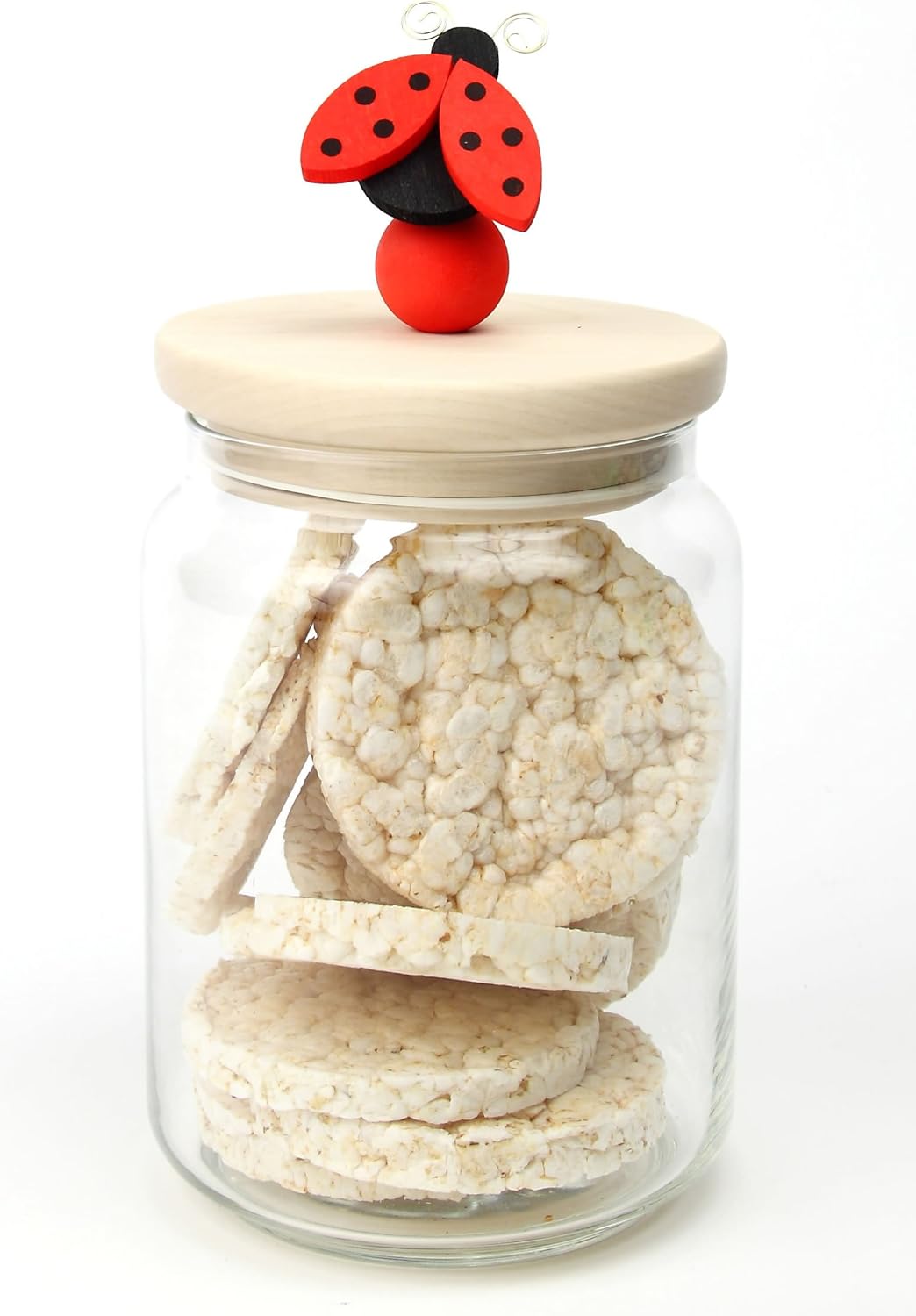 Legnomagia Made in Italy Ladybird Biscuit Box 2000 ml : Amazon.co.uk ...