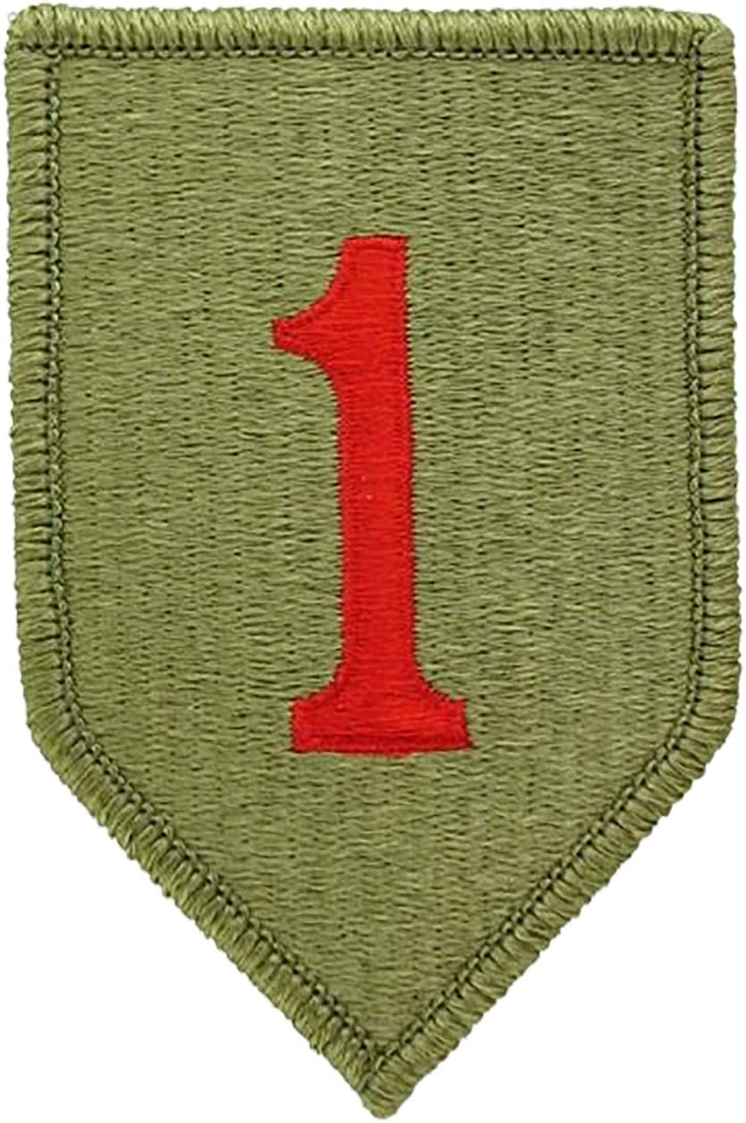 Amazon.com: 1st Infantry Division with Red #1 - OCP Patch with Hook ...