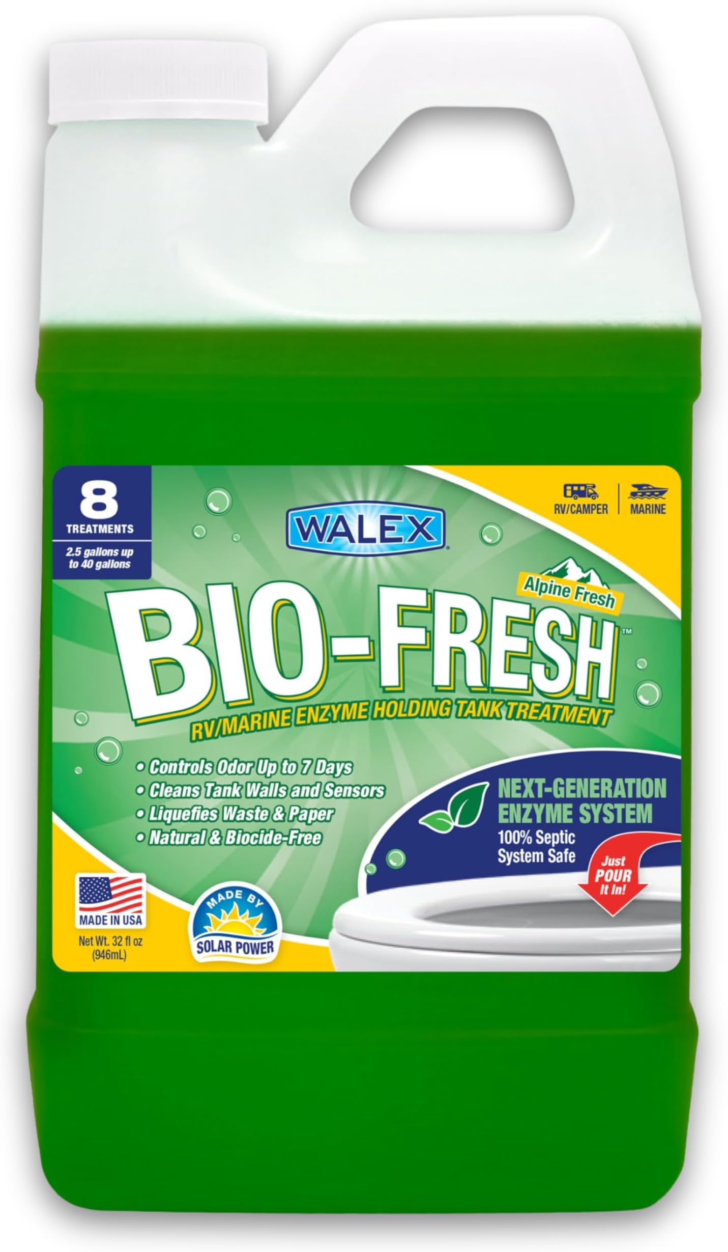 Amazon.com: Green Gobbler, Portable Toilet Porta Potty Chemical Waste ...