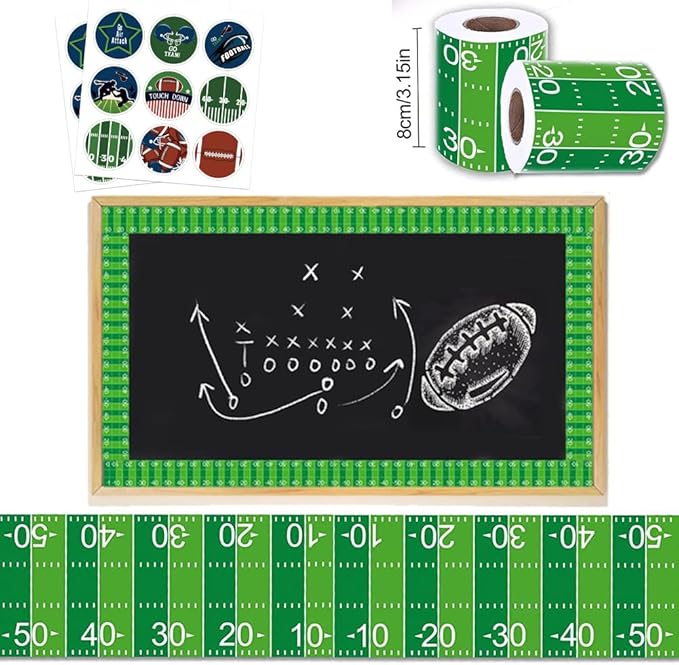 Amazon.com: 67.9Ft Sport Bulletin Board Borders Football Bulletin ...