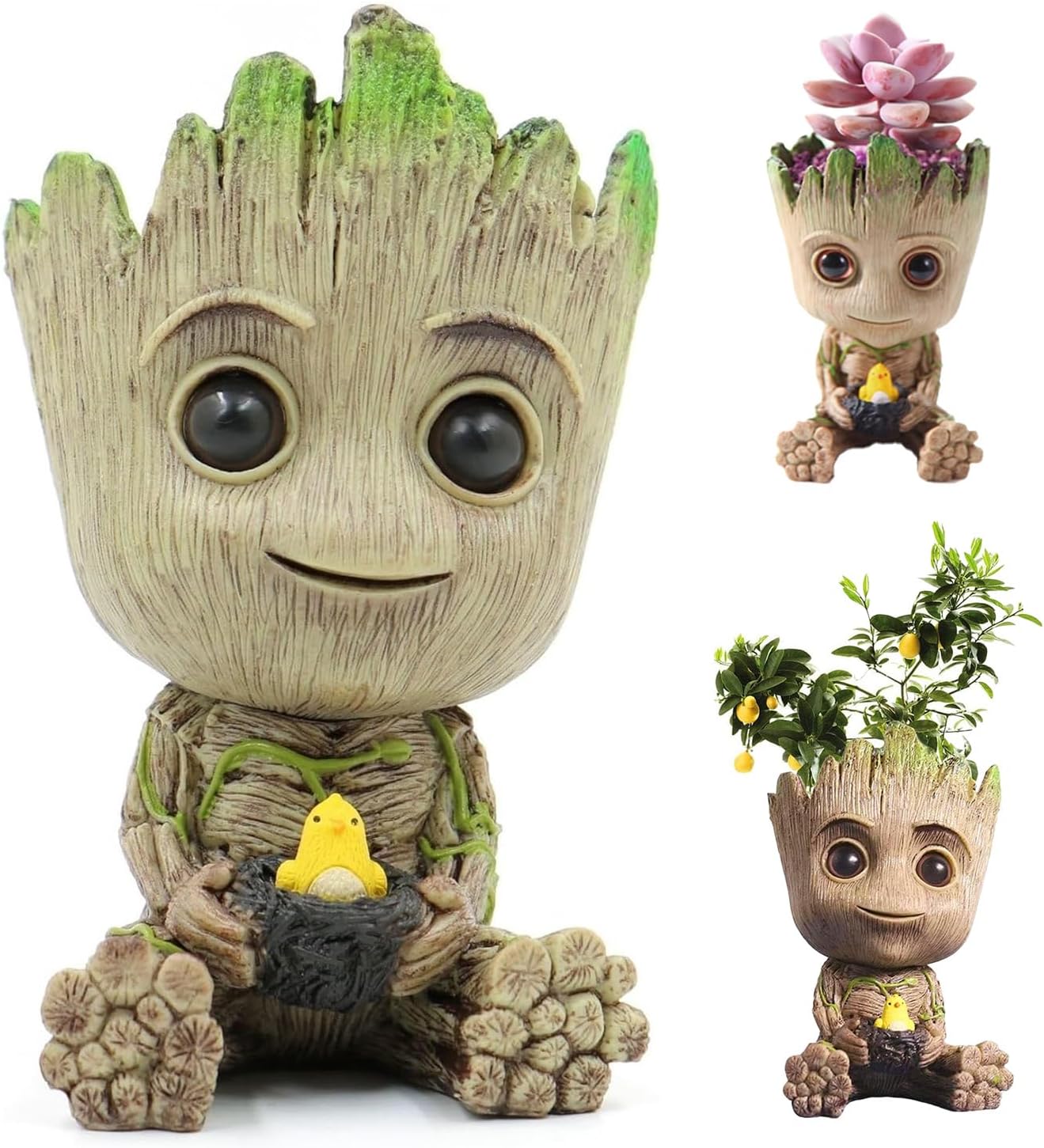 Baby Groot Vaso di Fiori - Action Figure e Portapenne Creativo per ...