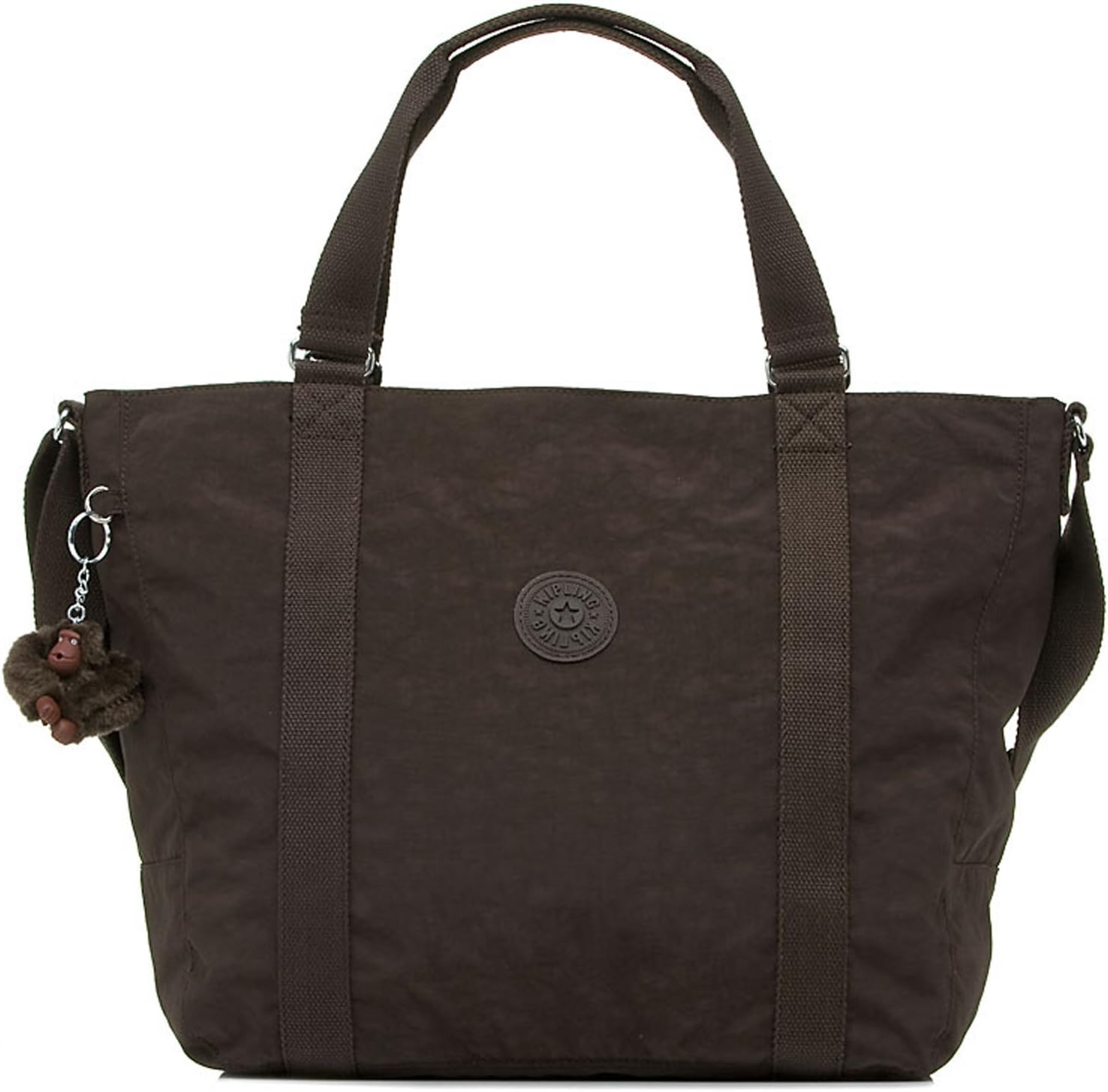 Amazon.com: Kipling Luggage Adara Tote, Espresso, Medium : Clothing ...