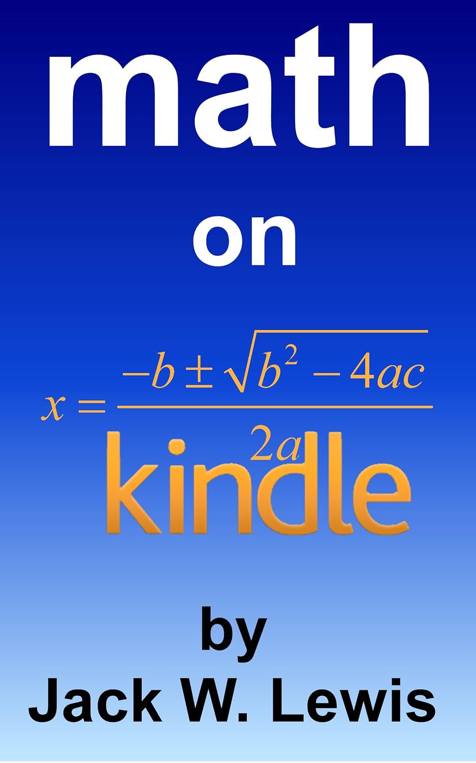 Amazon.com: Math on Kindle: How to make equations and figures look good ...